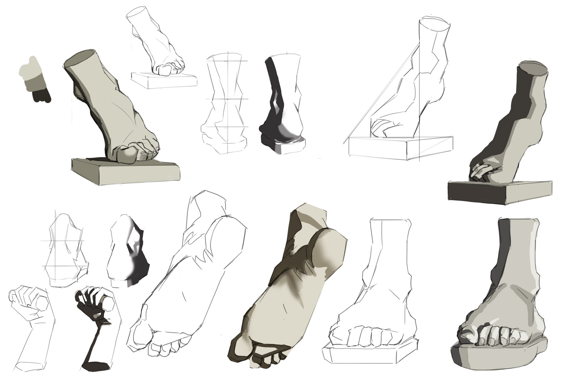 ArtStation - Bargue Plates