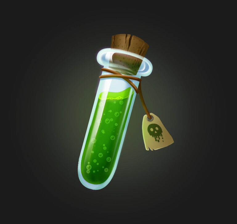ArtStation - Poison Vial