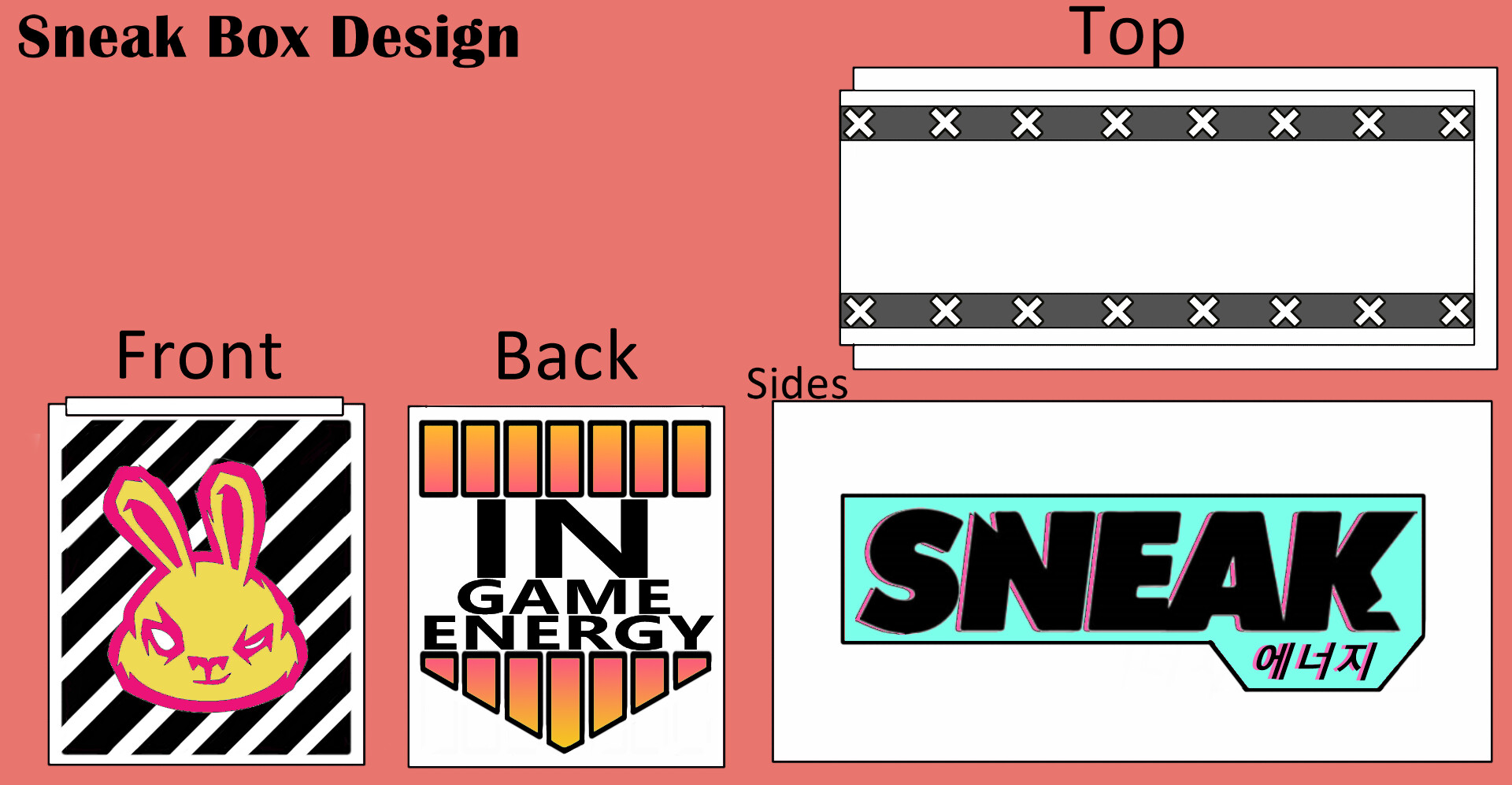 ArtStation - Sneak Energy: Storage Box Design