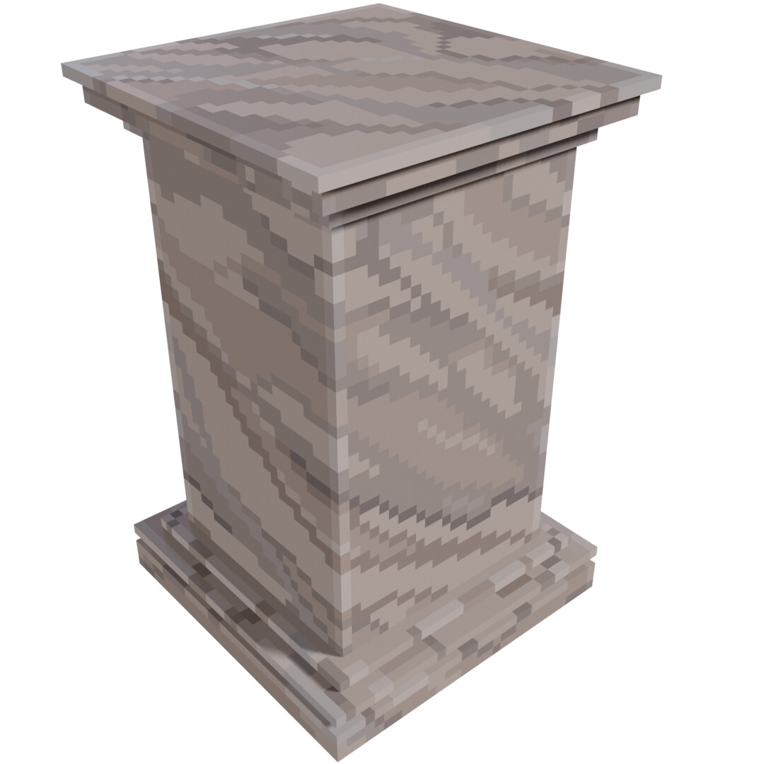 ArtStation - Marble Pedestal