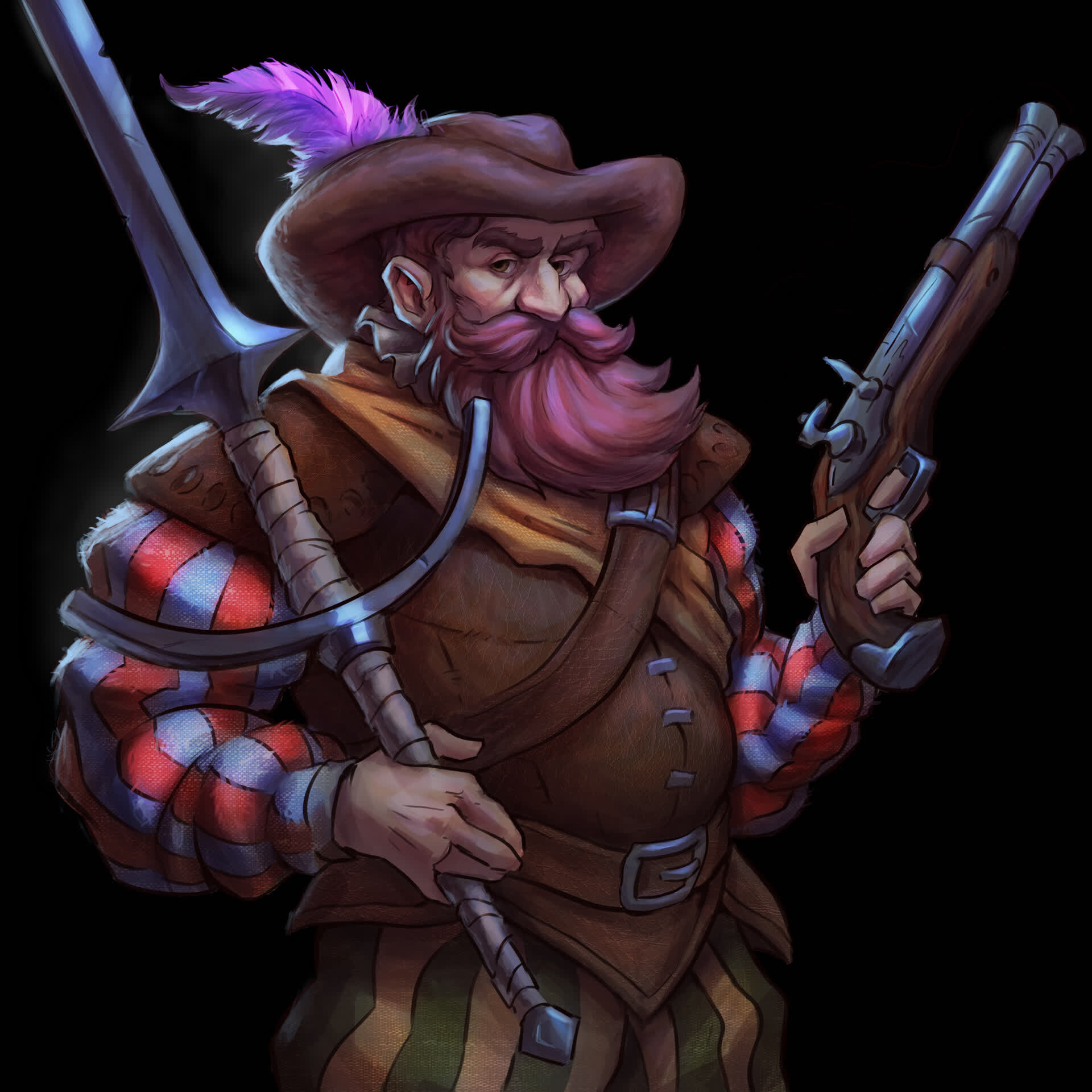 ArtStation - Gerwin Marblehand - DnD Commission