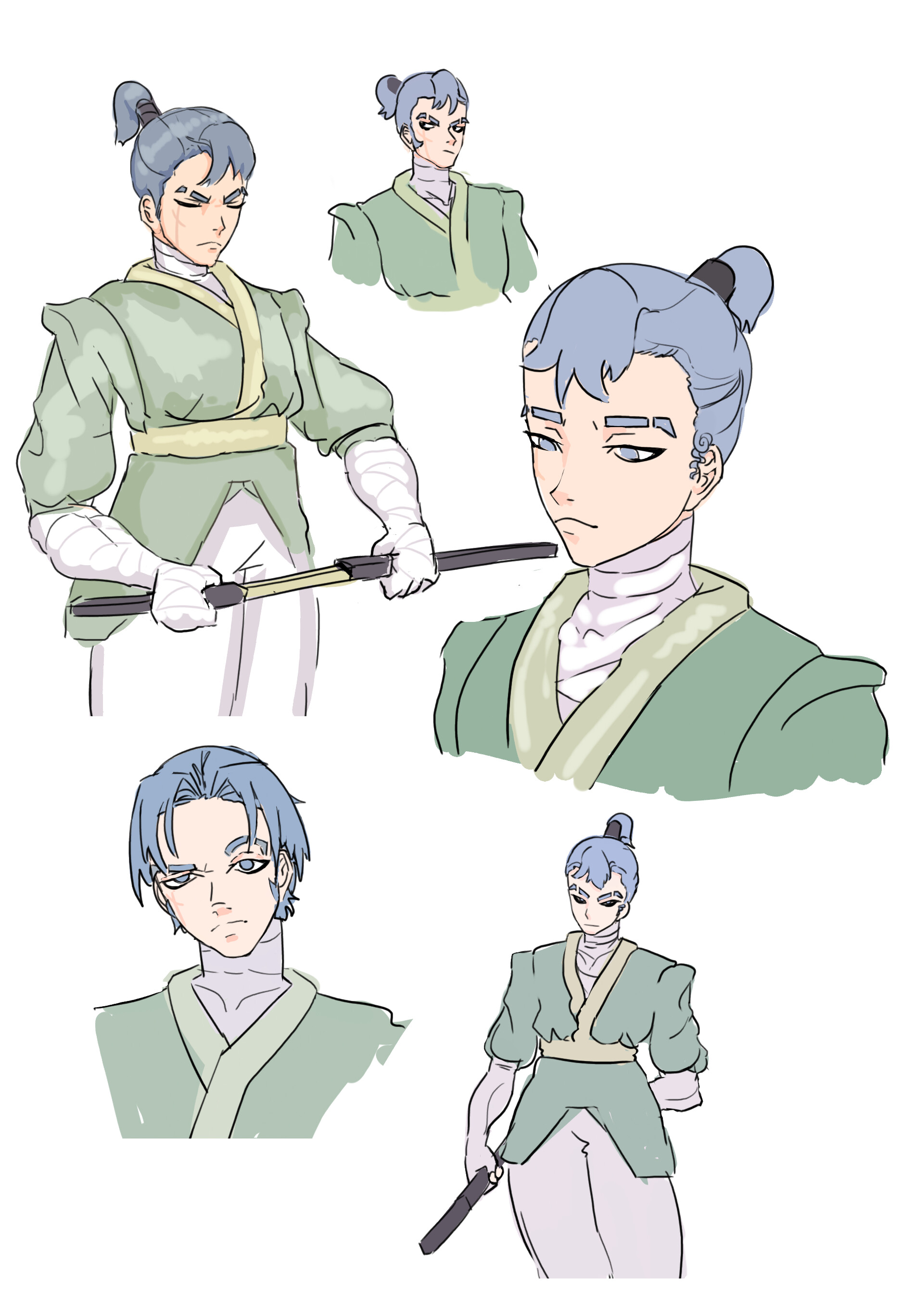 ArtStation - character sketching