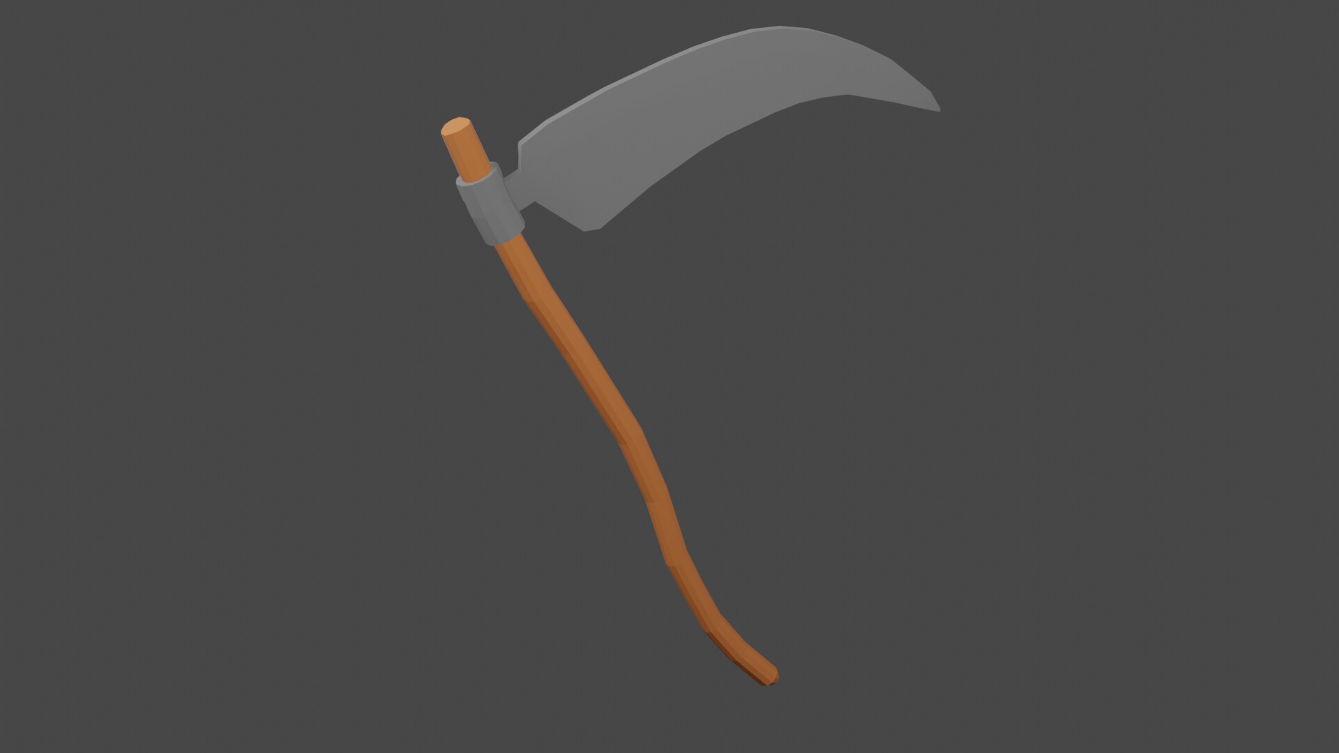ArtStation - Low Poly Scythe