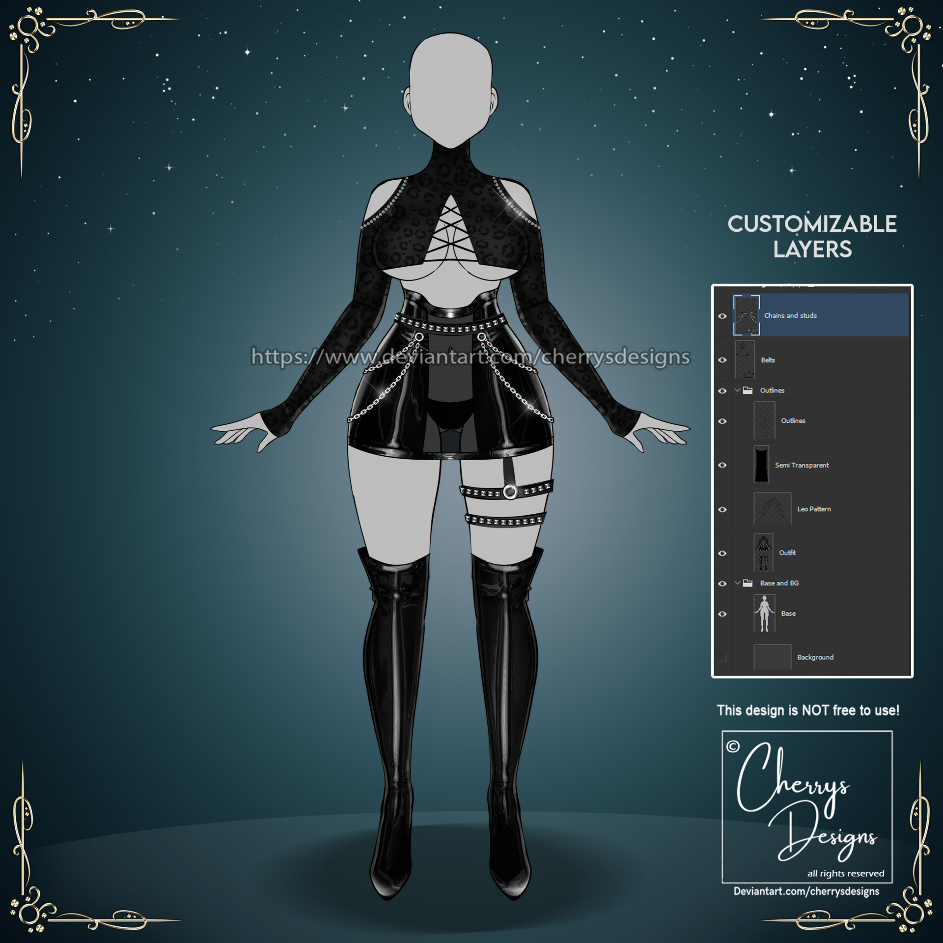 Cherry │ Outfit Designs - Customizable Outfit Designs