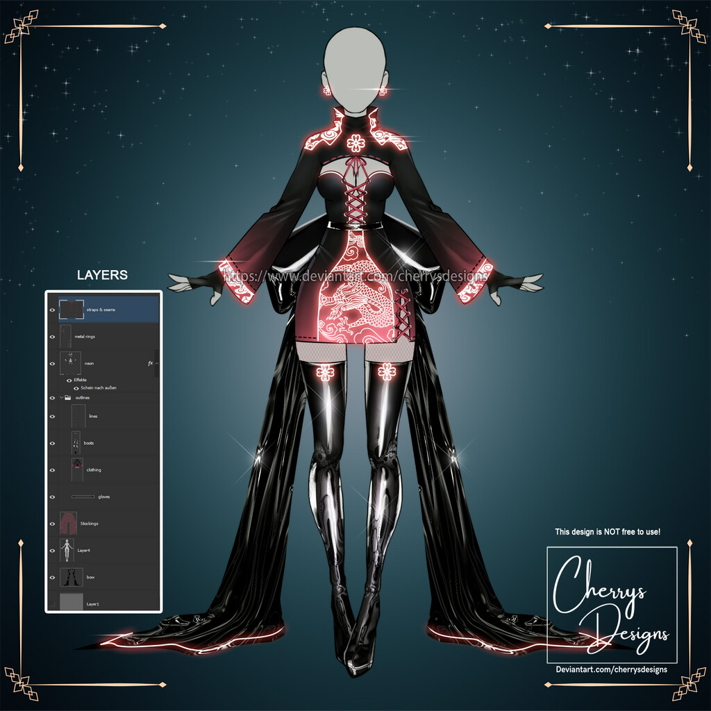 ArtStation - Customizable Outfit Designs