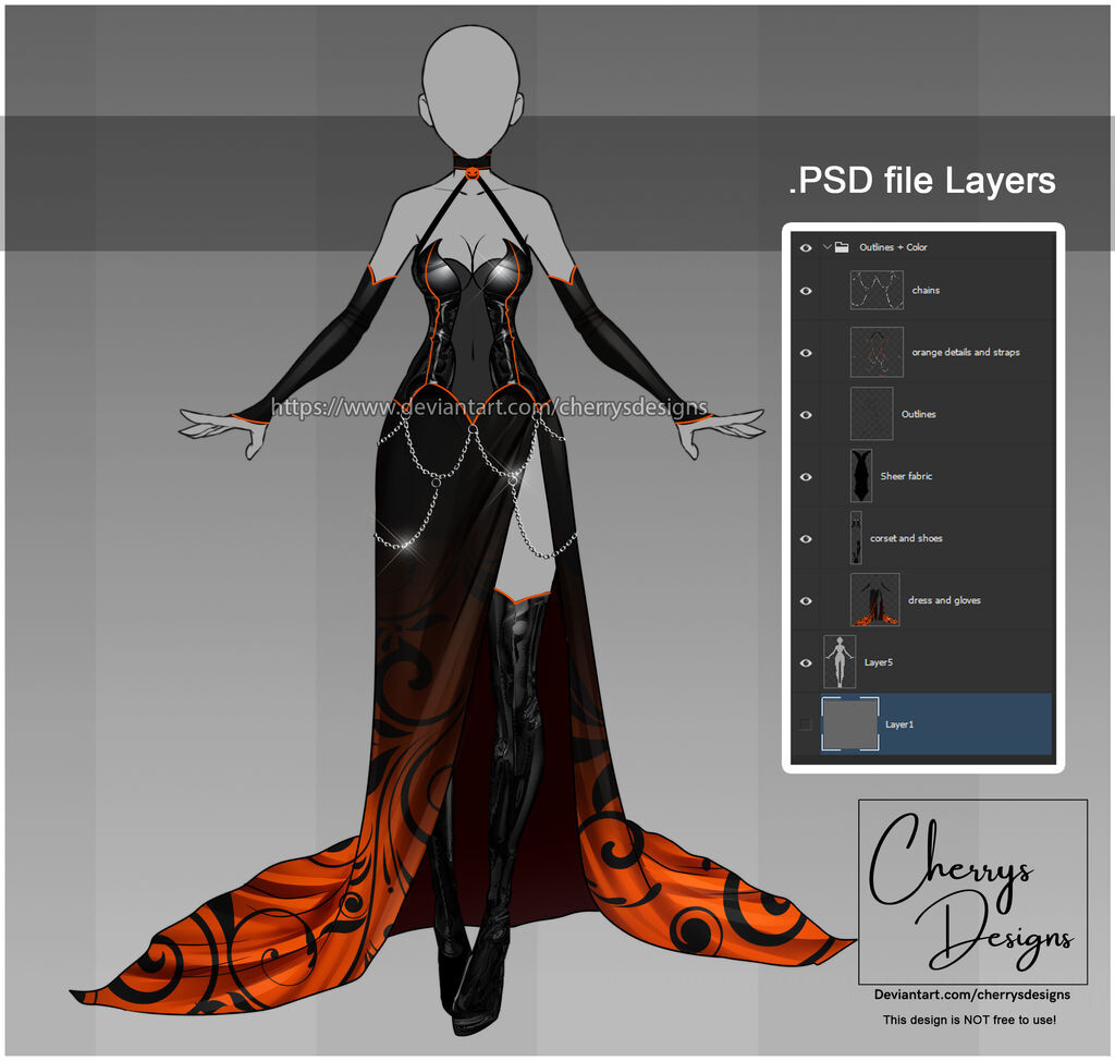 Cherry │ Outfit Designs - Customizable Outfit Designs