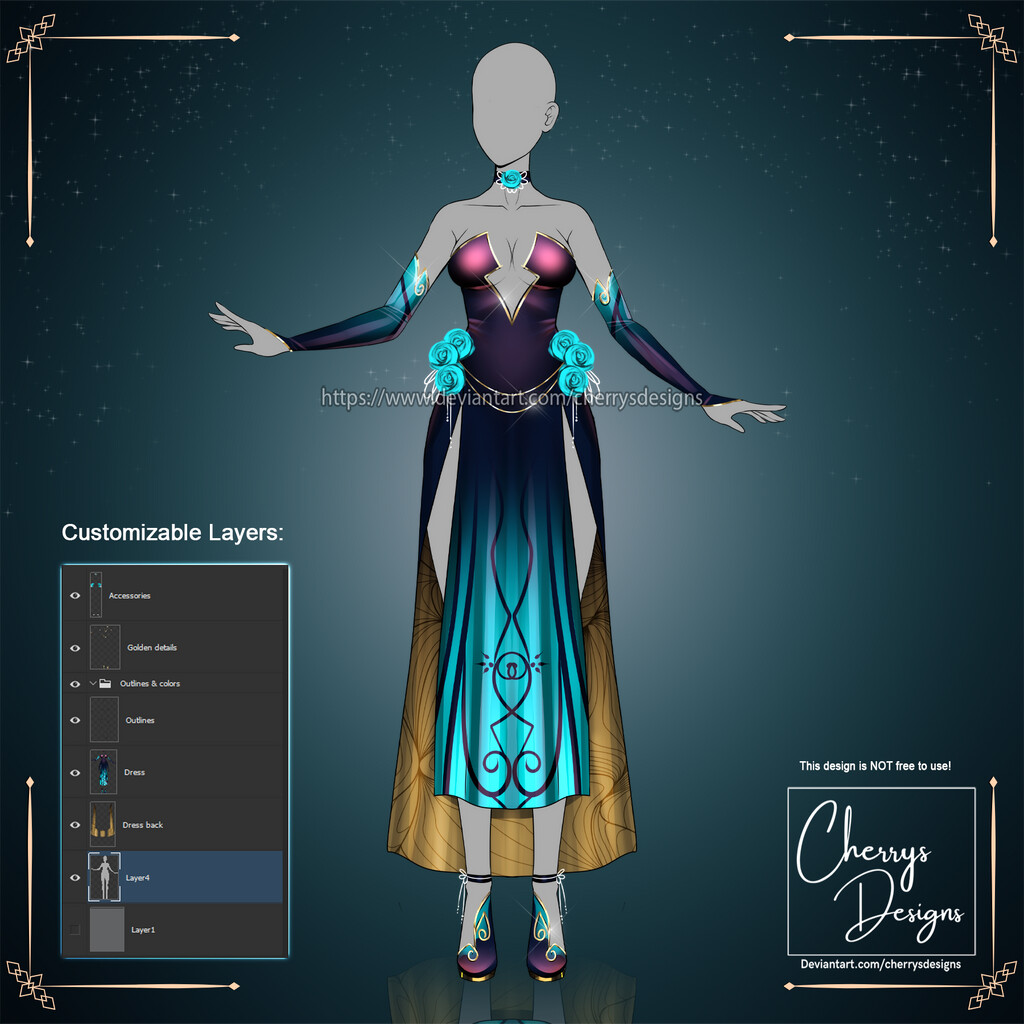 Cherry │ Outfit Designs - Customizable Outfit Designs
