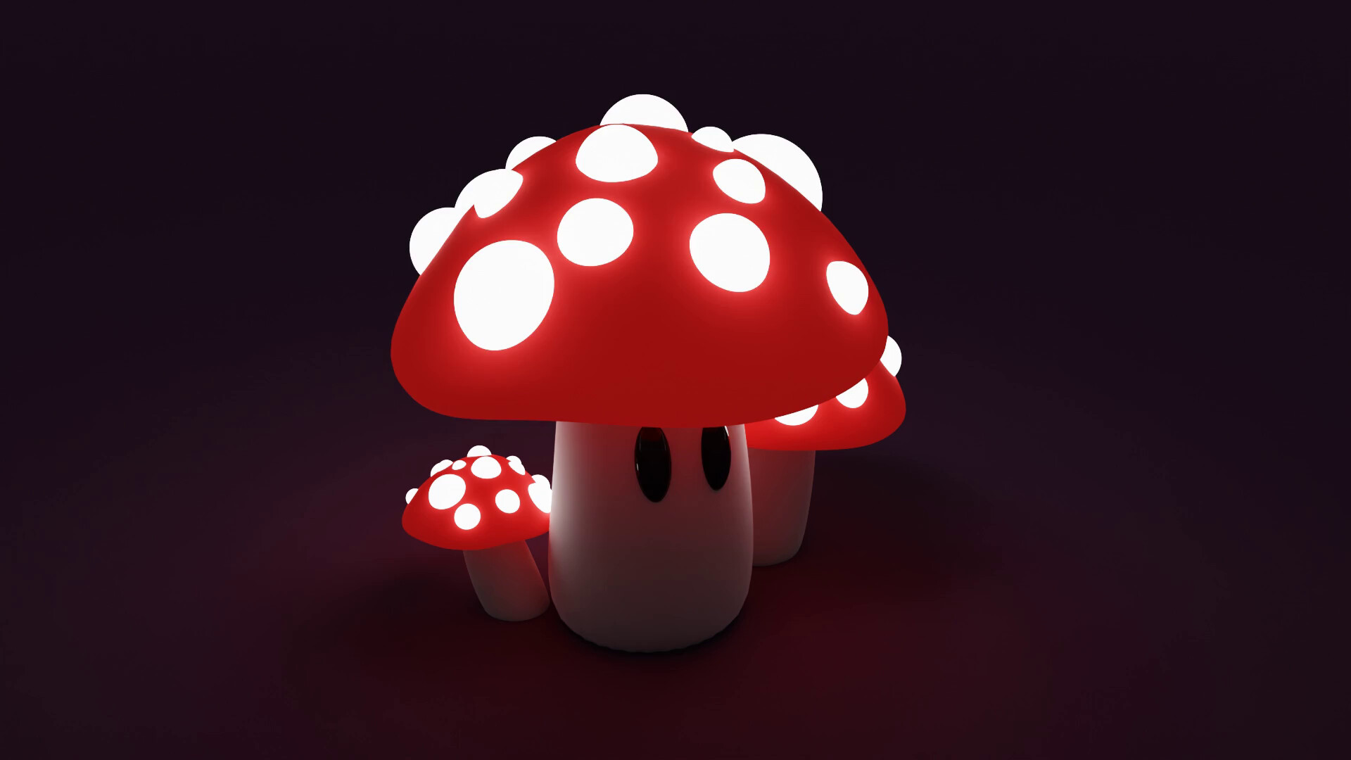 ArtStation - Stylized mushroom with animation