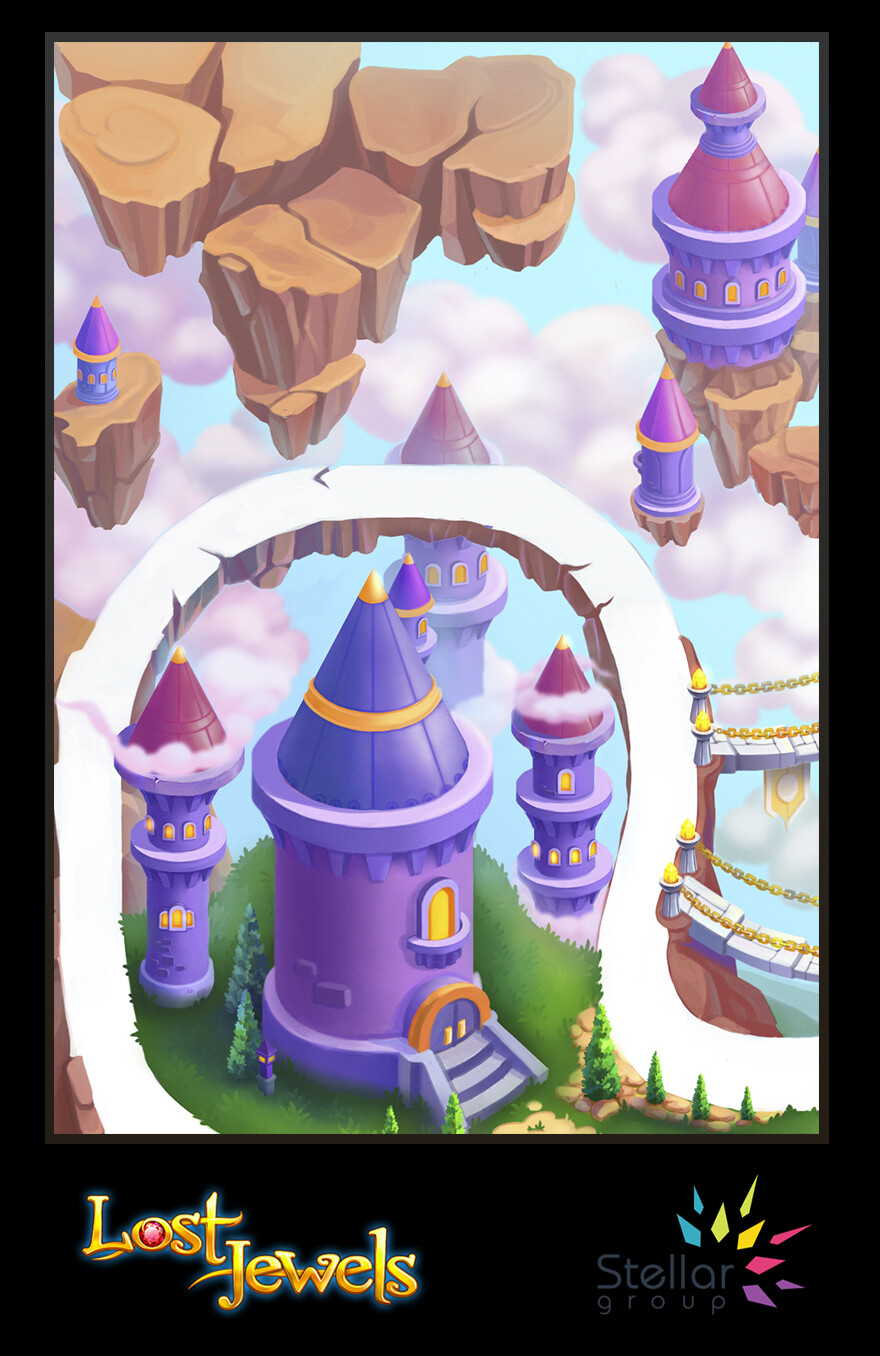 ArtStation - Sky Castle