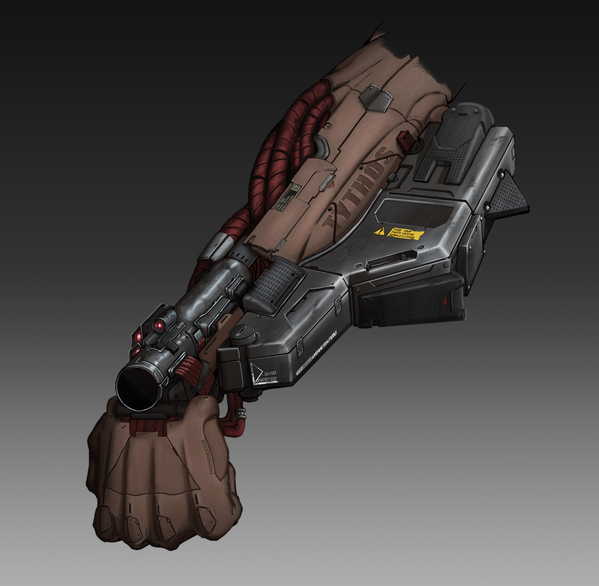 Artstation Tythos Arm Launcher