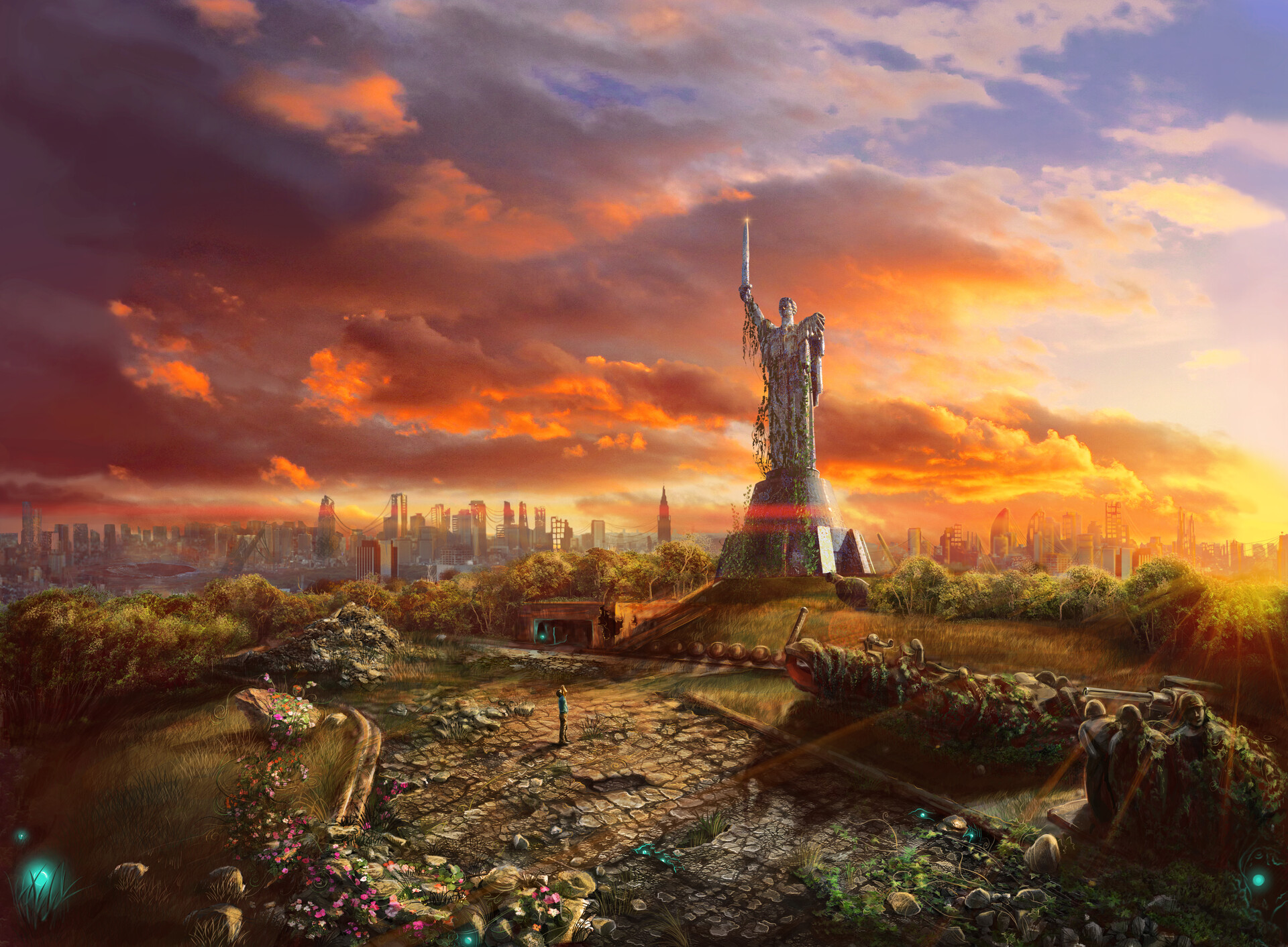 ArtStation - Kyiv post-apocalyptic