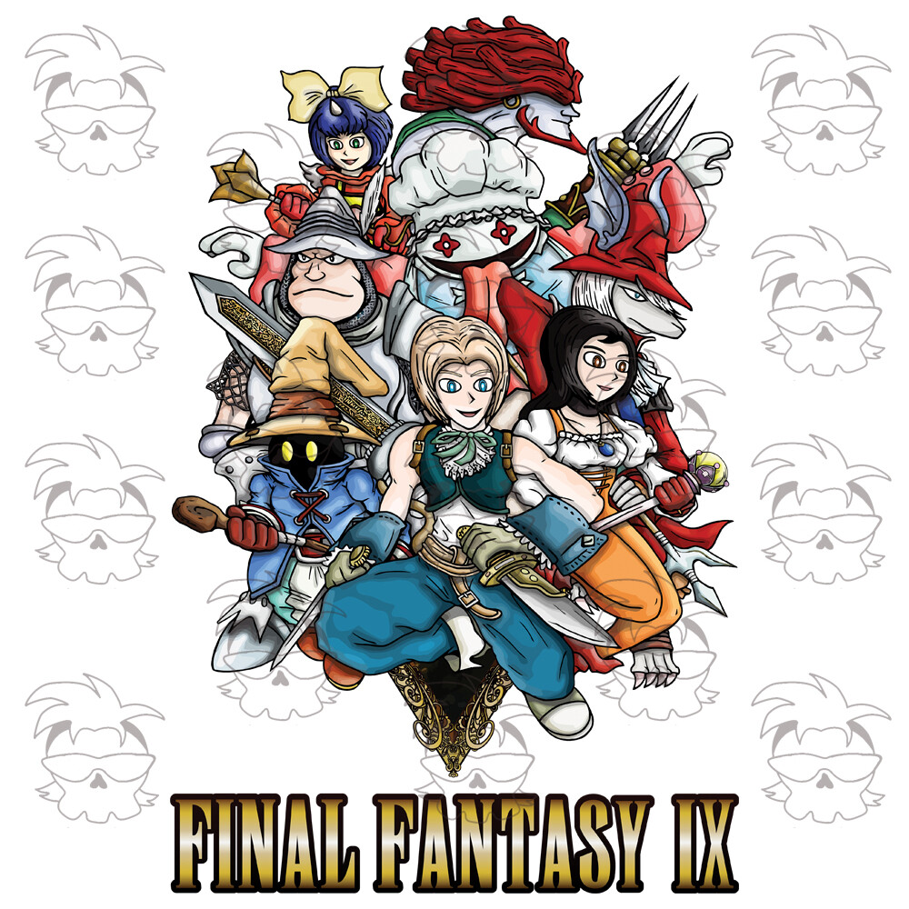 ArtStation - Final Fantasy IX Heroes