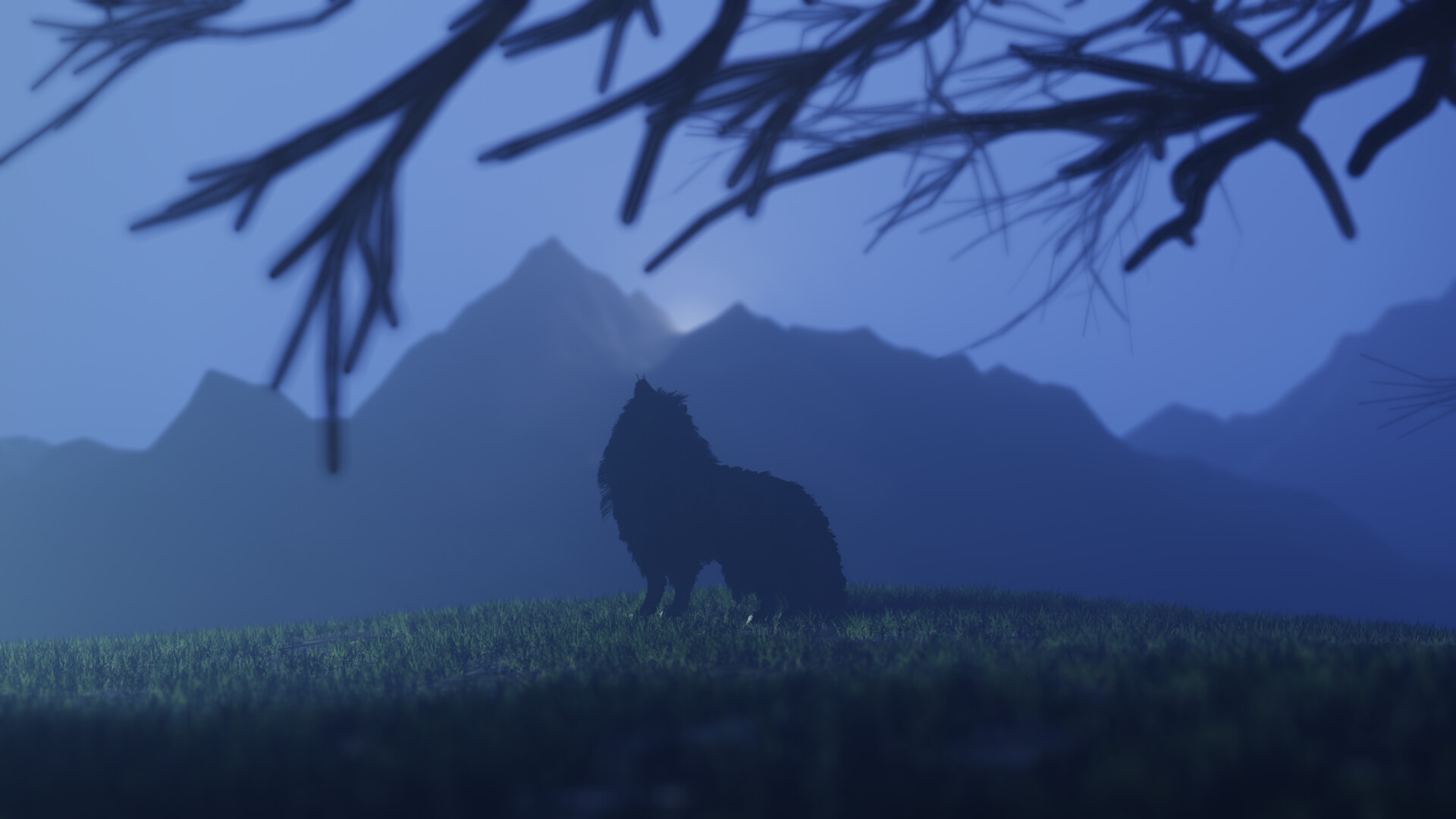 ArtStation - Lone Wolf