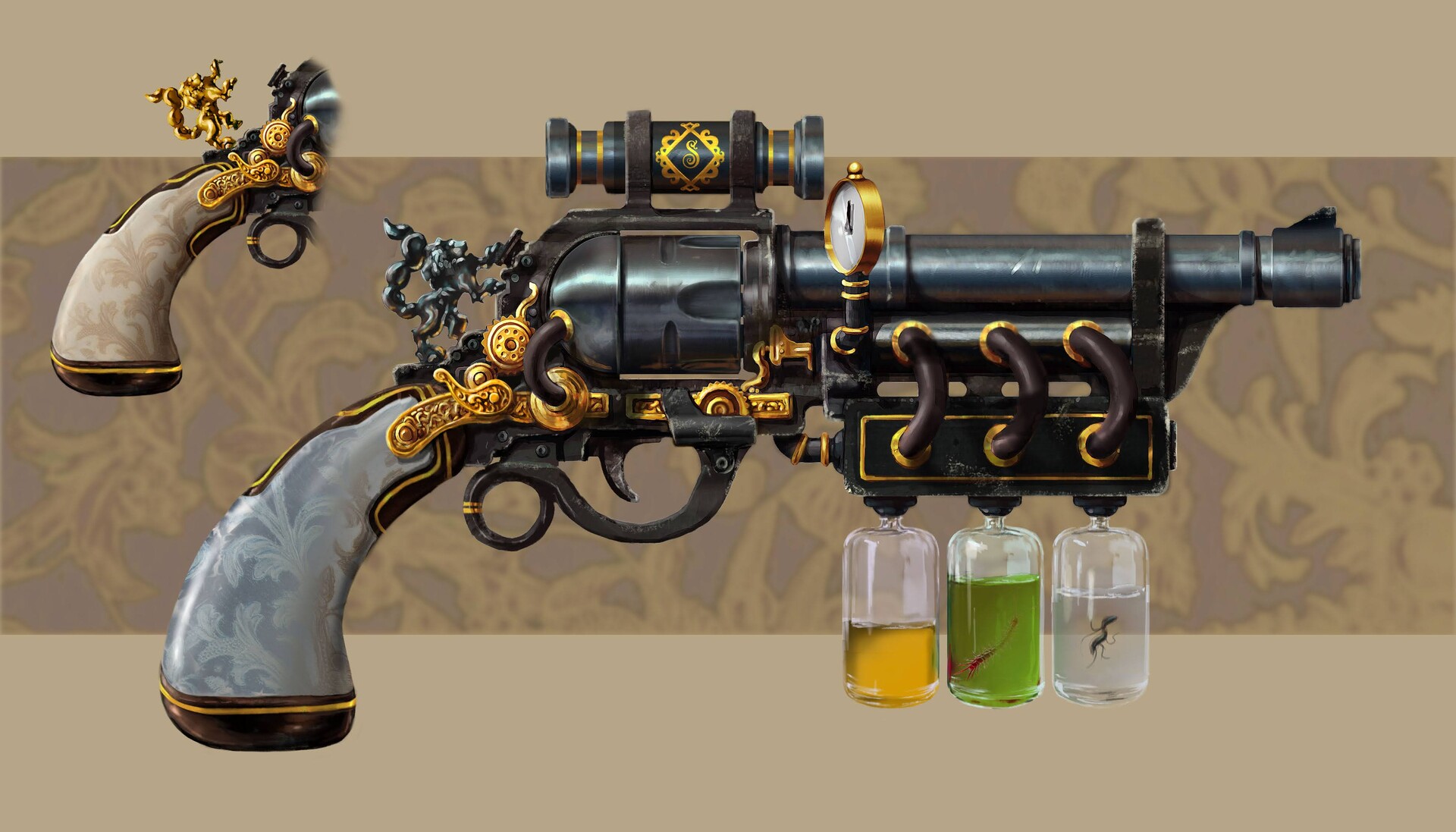 Steampunk Gun