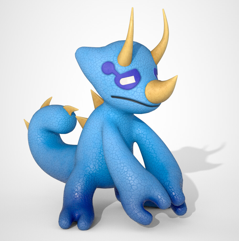 ArtStation - Lizard Monster