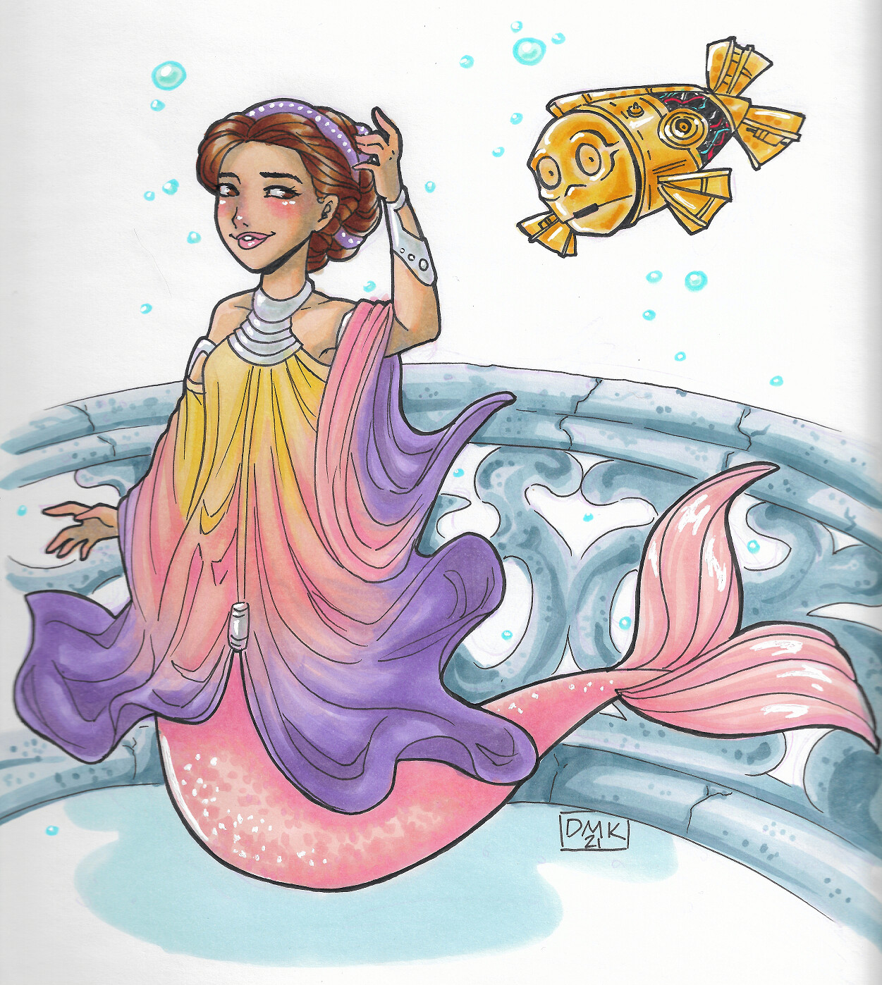 ArtStation - Padme - MerMay the Fourth be With You