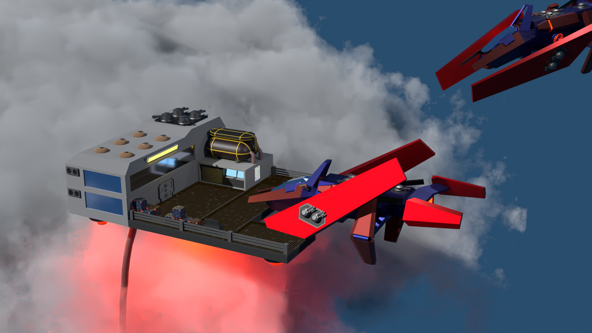 ArtStation - Platform in the sky