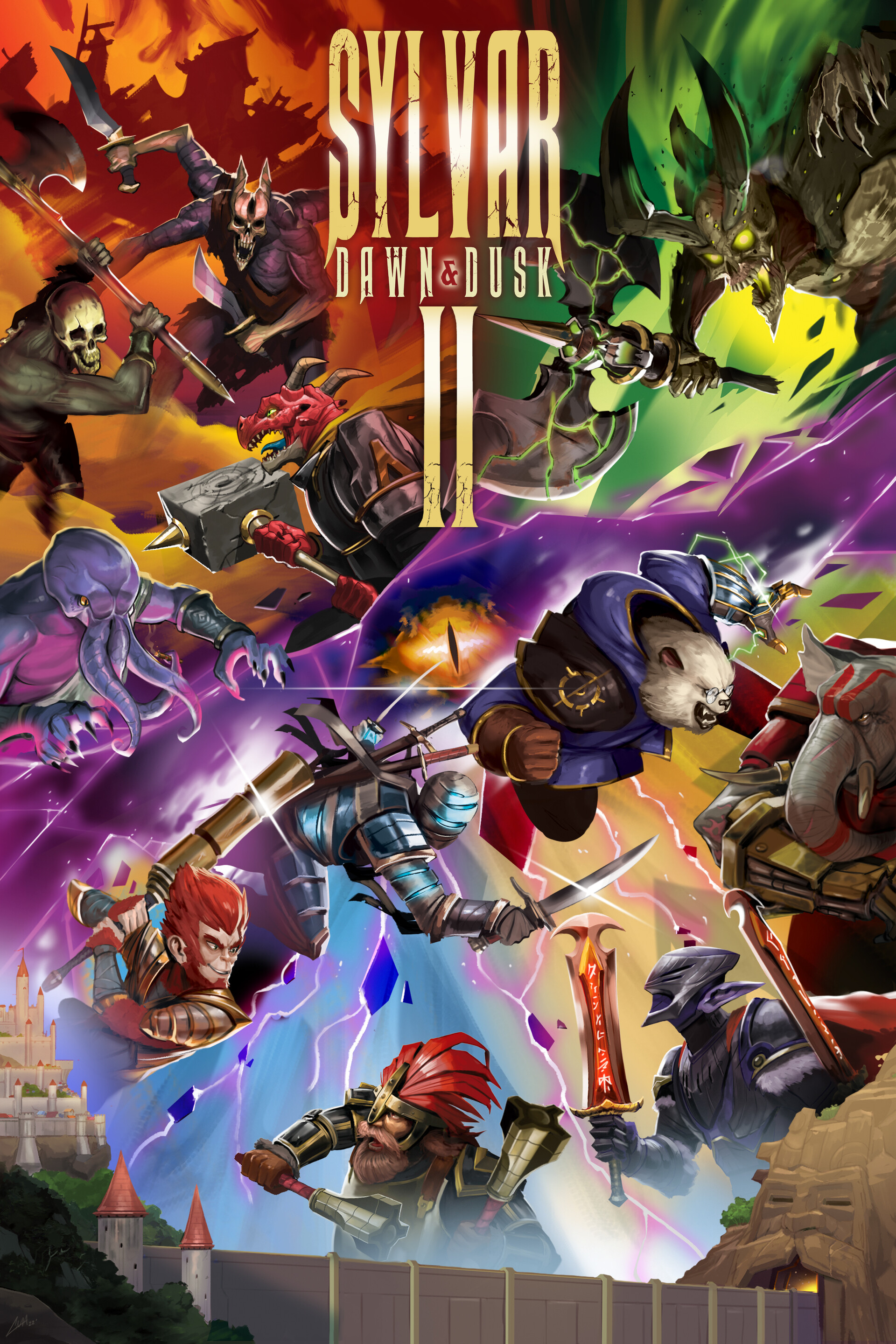 ArtStation - DnD Group 'Movie poster' commissions
