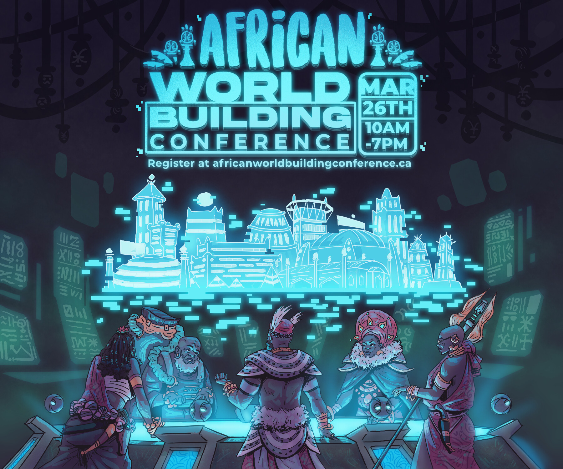 ArtStation - African World Building Conference poster