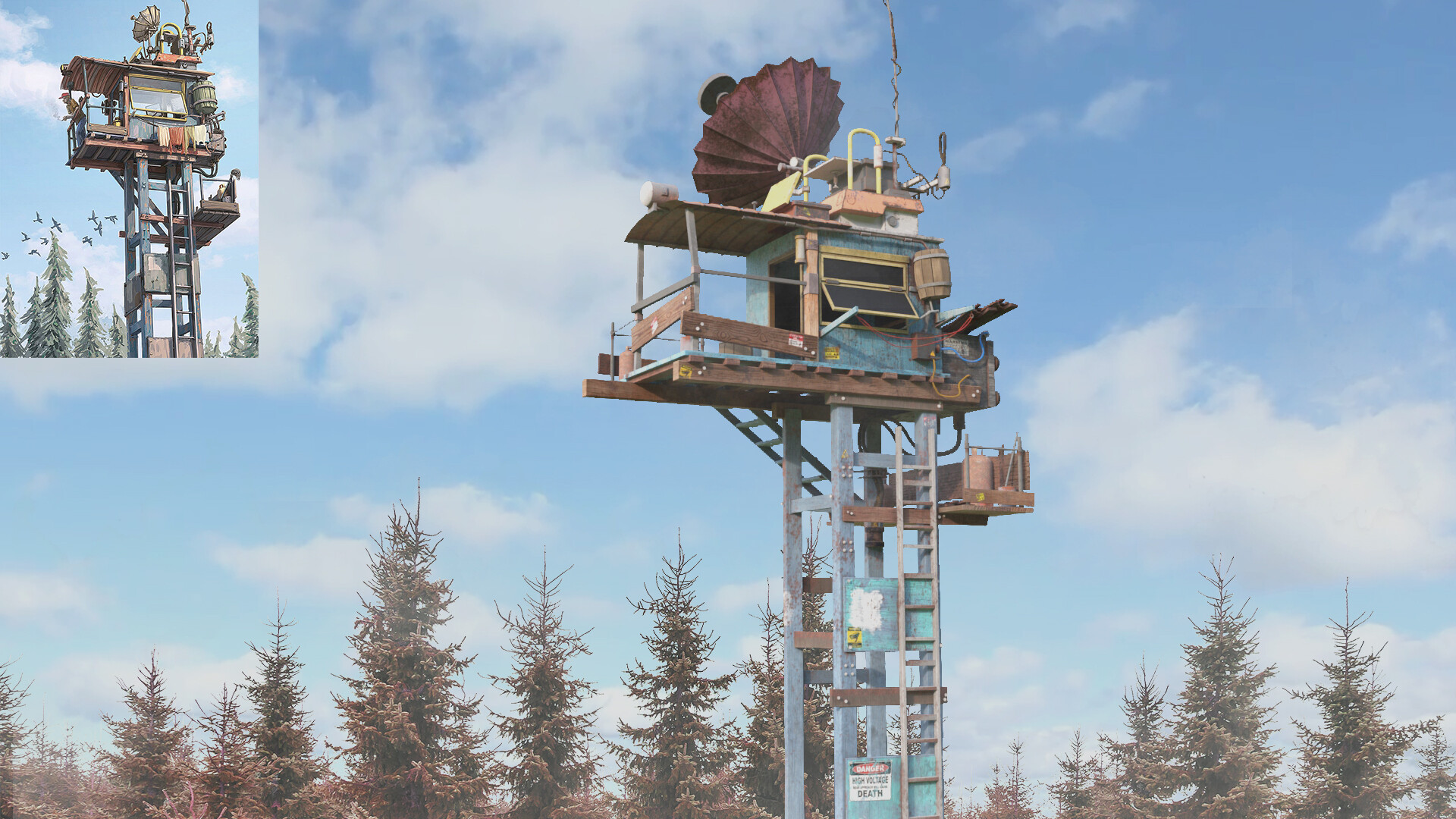 ArtStation - watch tower