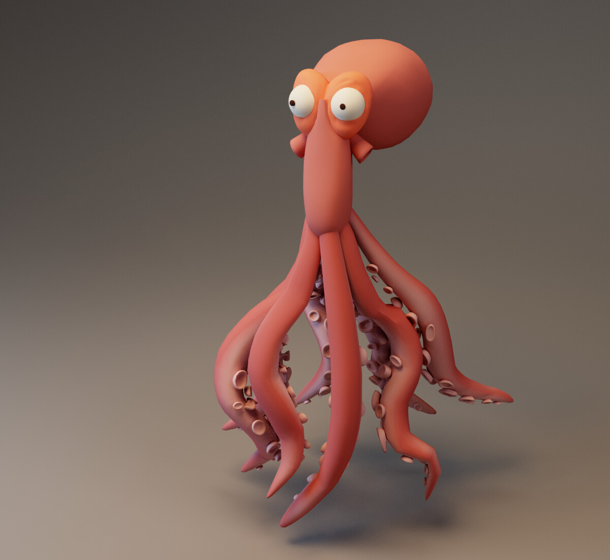 ArtStation - Stylized Octopus