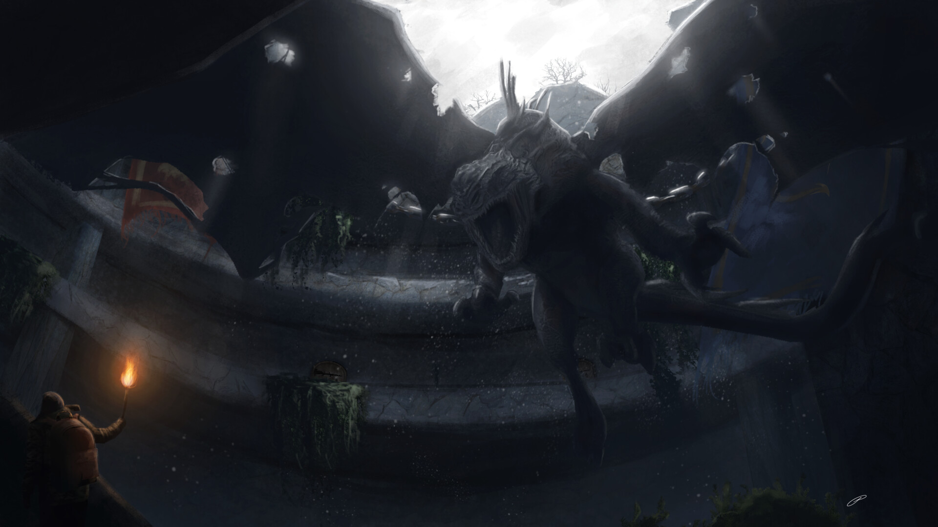 ArtStation - Lost Dragon's Castle