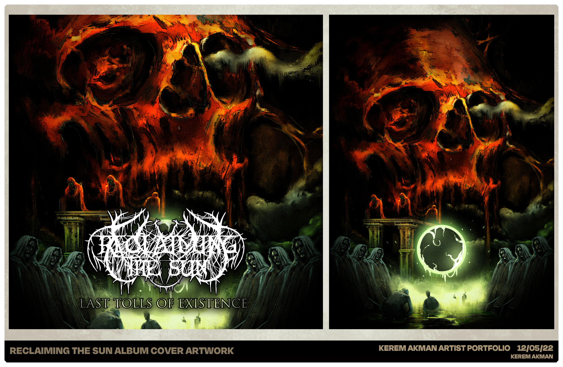 ArtStation - Reclaming the Sun Album Cover Artwork