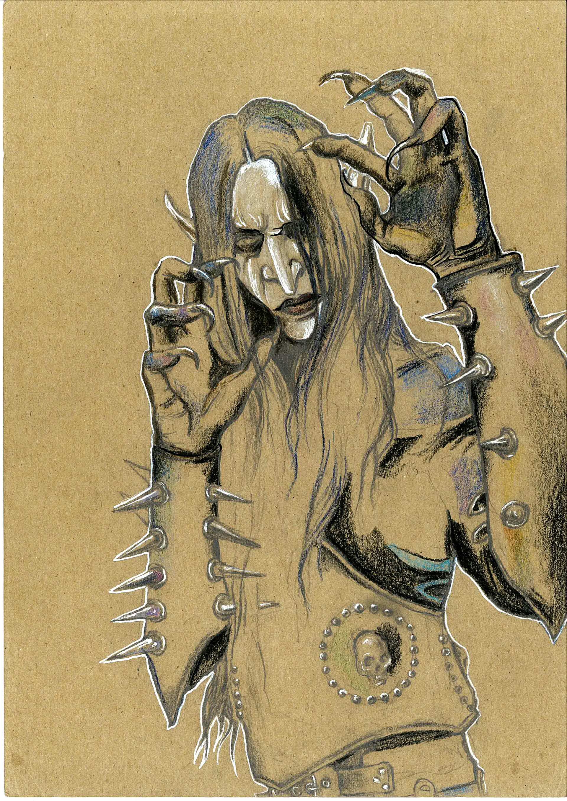 ArtStation - Mortiis portrait