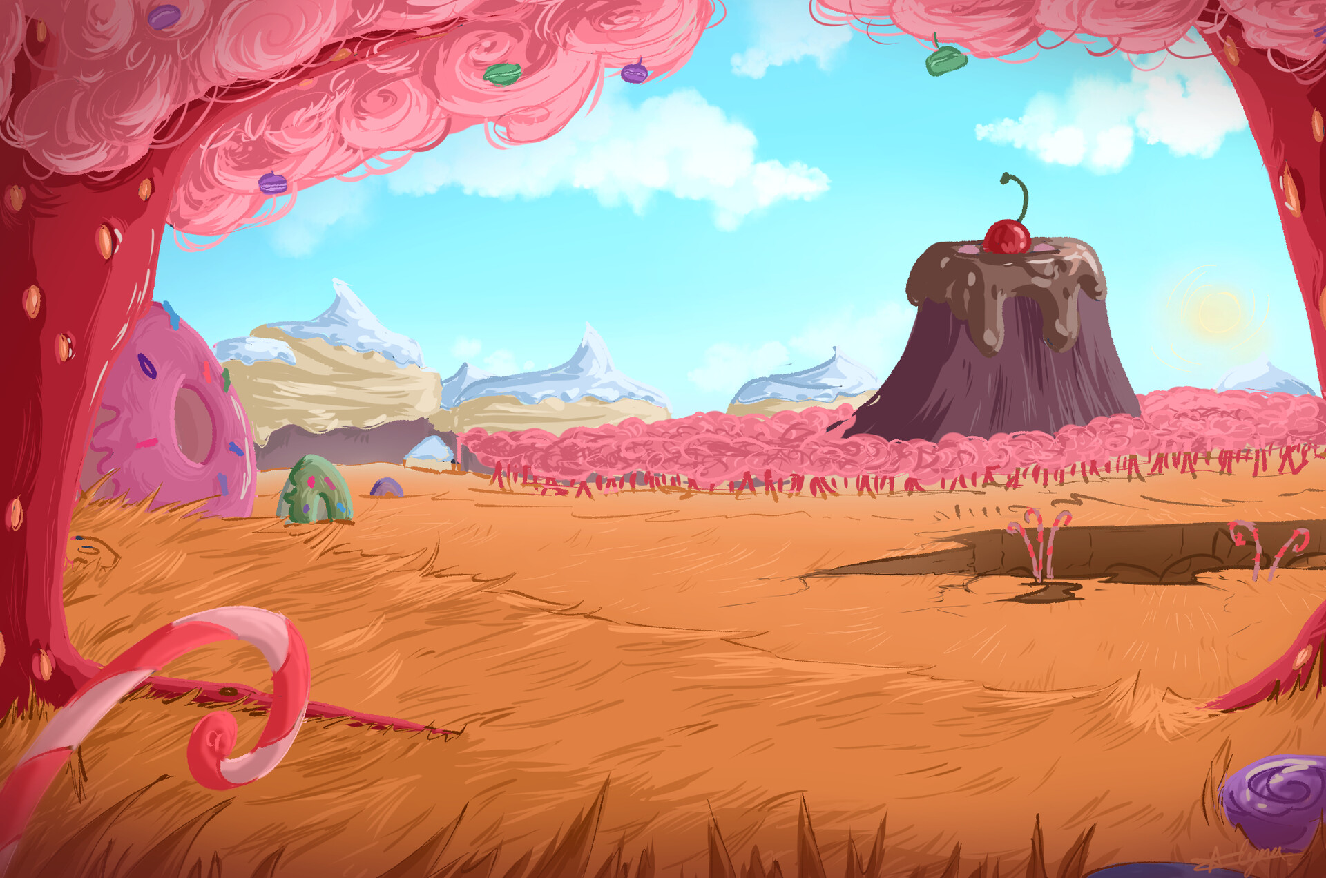 ArtStation - Sweet World