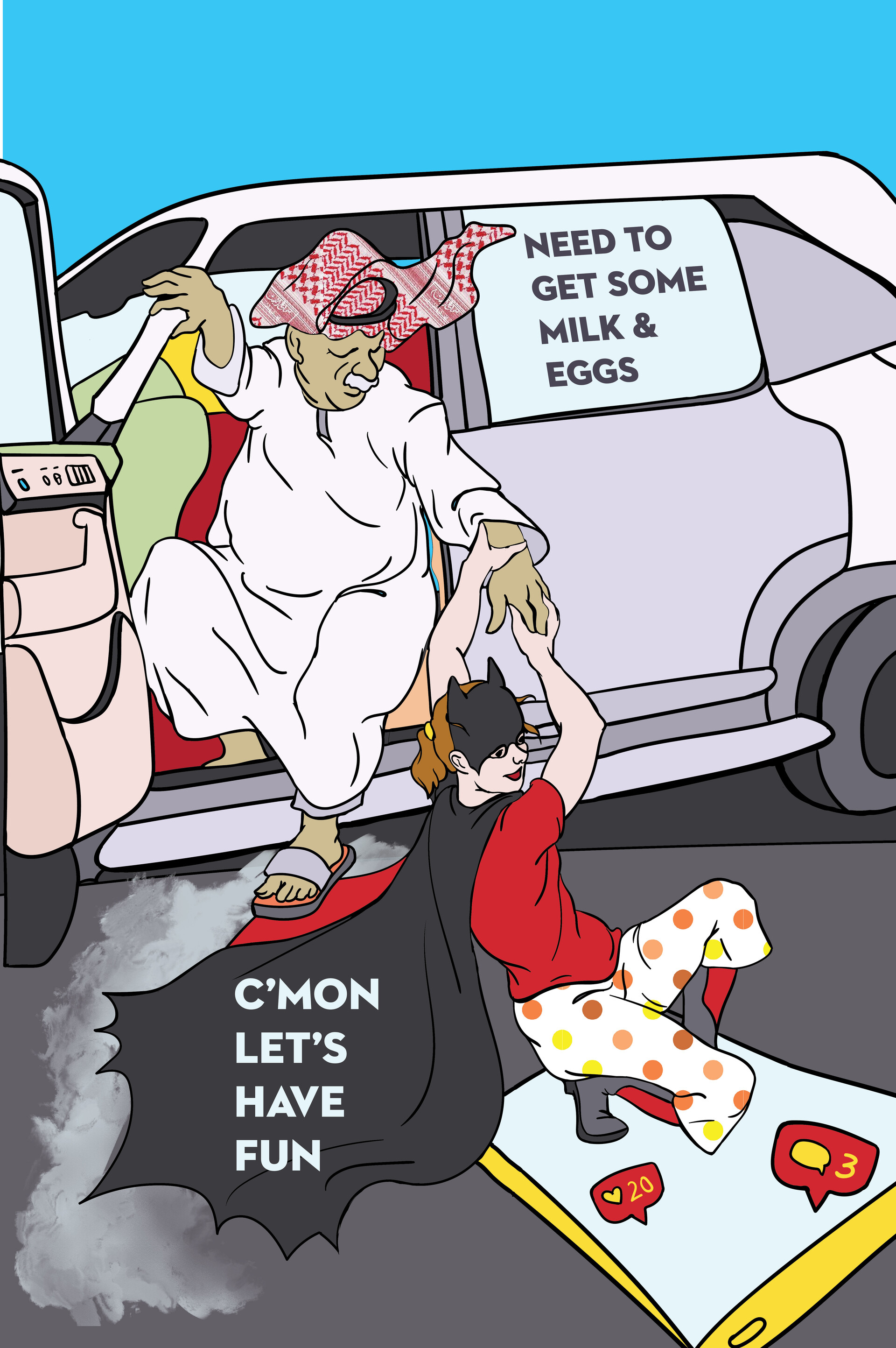 ArtStation - Adverting campaign: generational gap