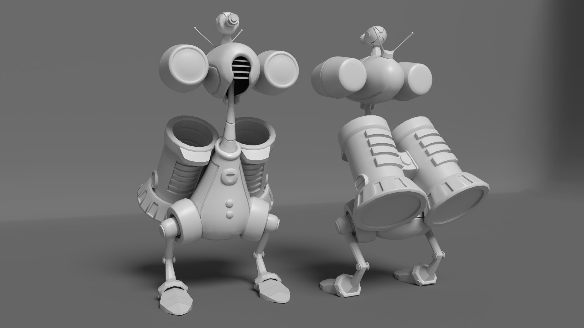 ArtStation - 3d model Robot