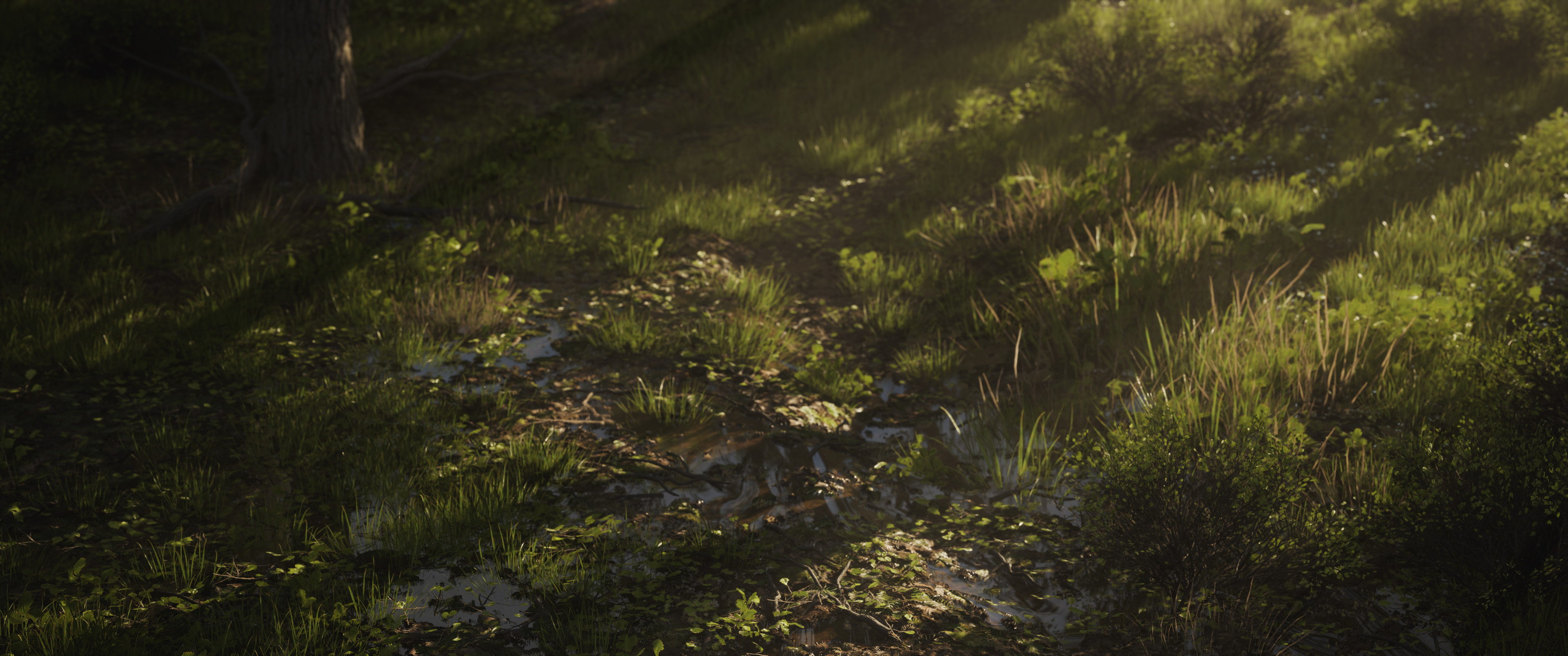 Borys Udodenko - Bayou - Foliage Study