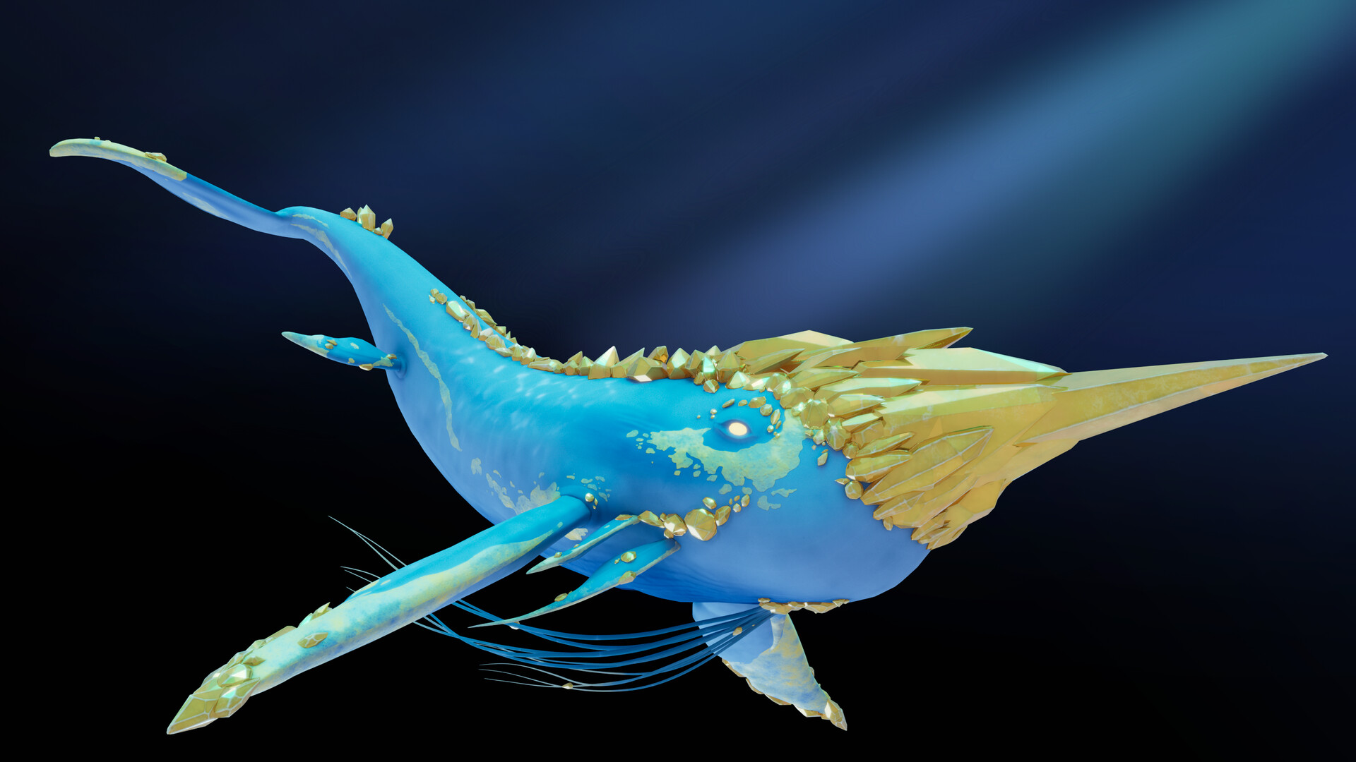 ArtStation - Golden Narwhal