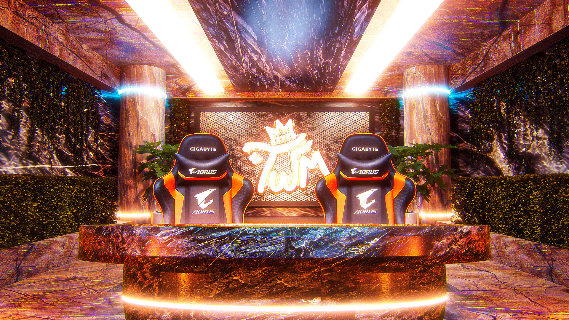 ArtStation - TWM Studio - Twitch Scene