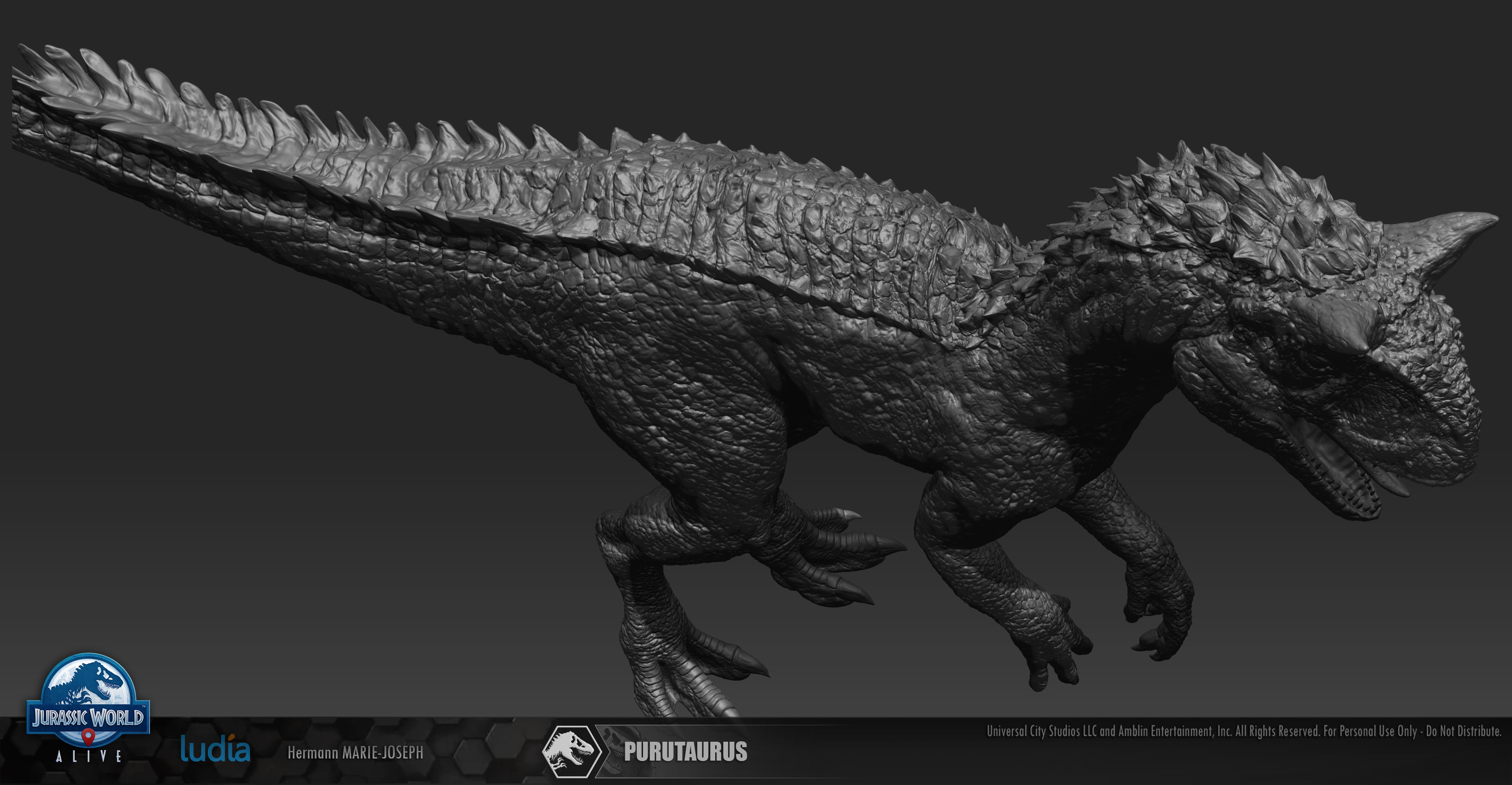 Hermann Marie-Joseph - Purutaurus - Jurassic World Alive