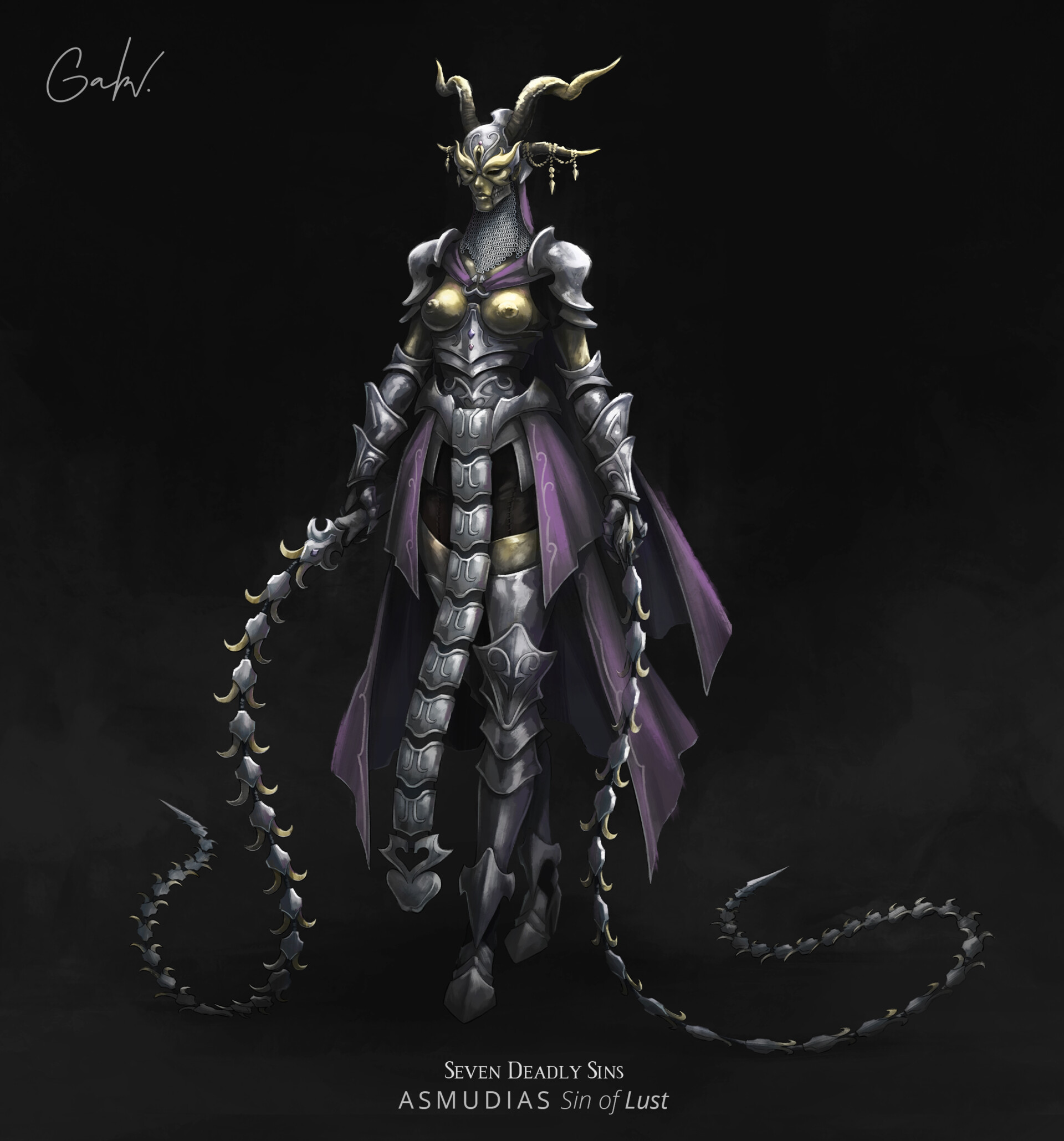 Gabriel Varz - ASMUDIAS The Sin of Lust 'Seven Deadly Sins'