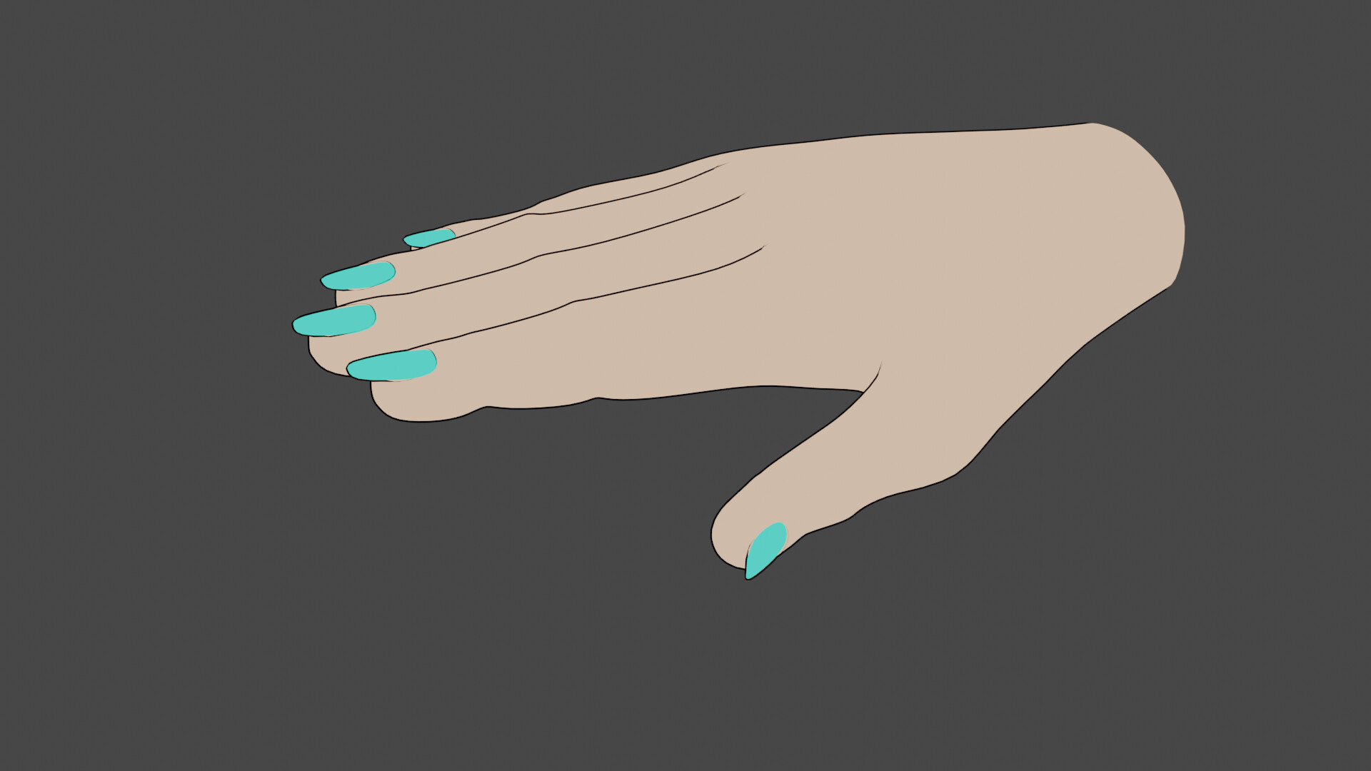 ArtStation - anime hand