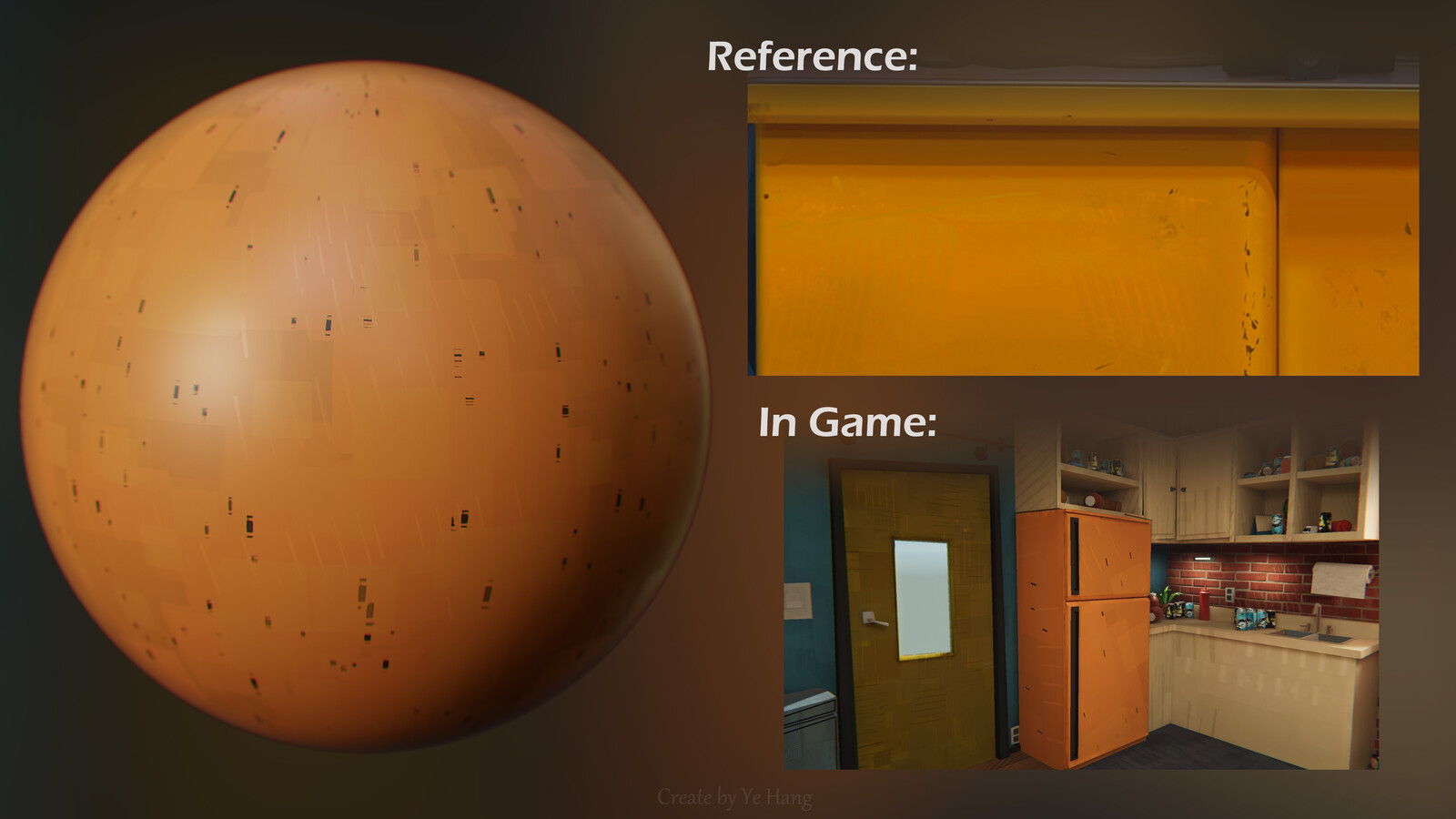 Ye Hang - Stylized Refrigerator Material