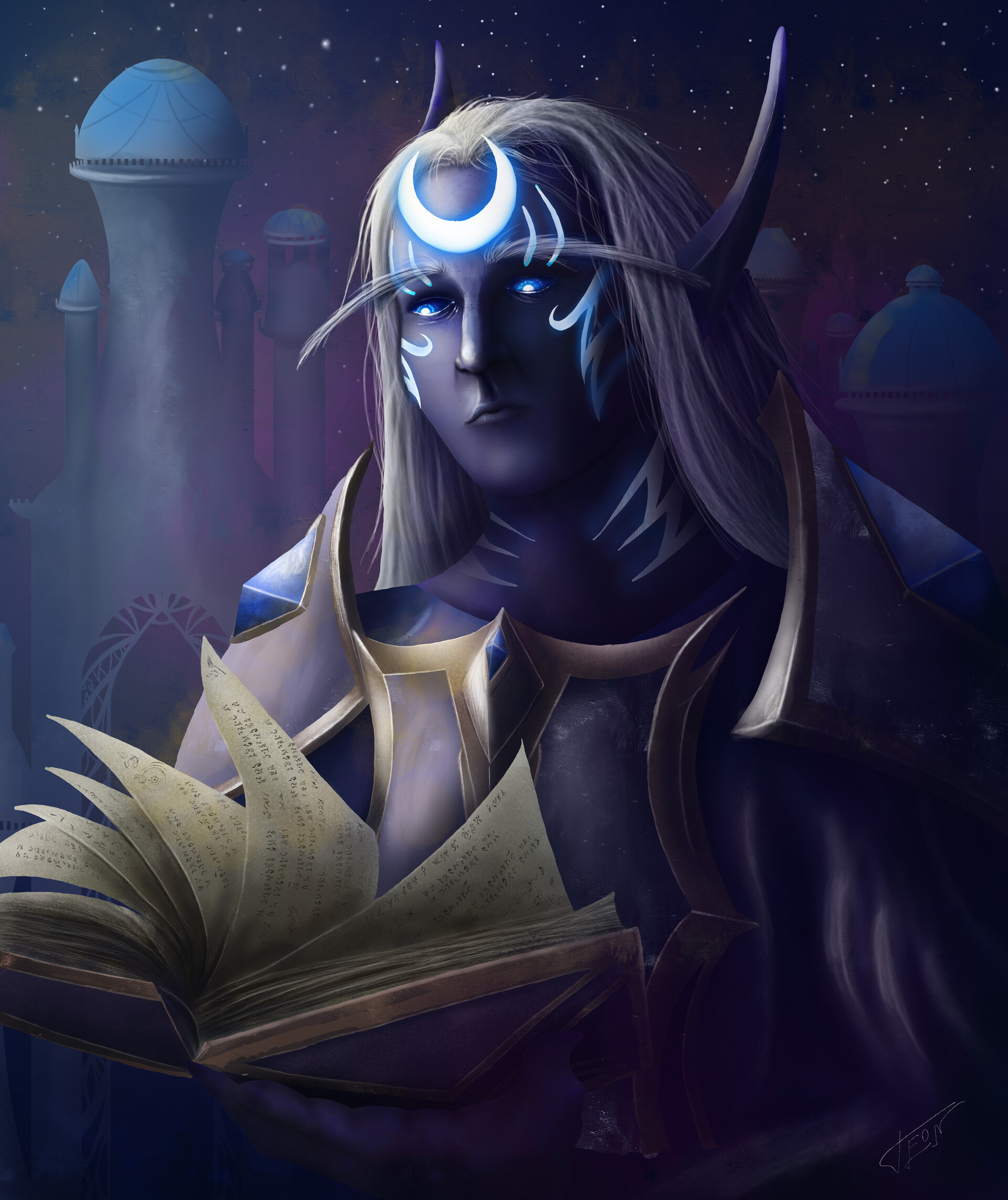 ArtStation - Lunar monk