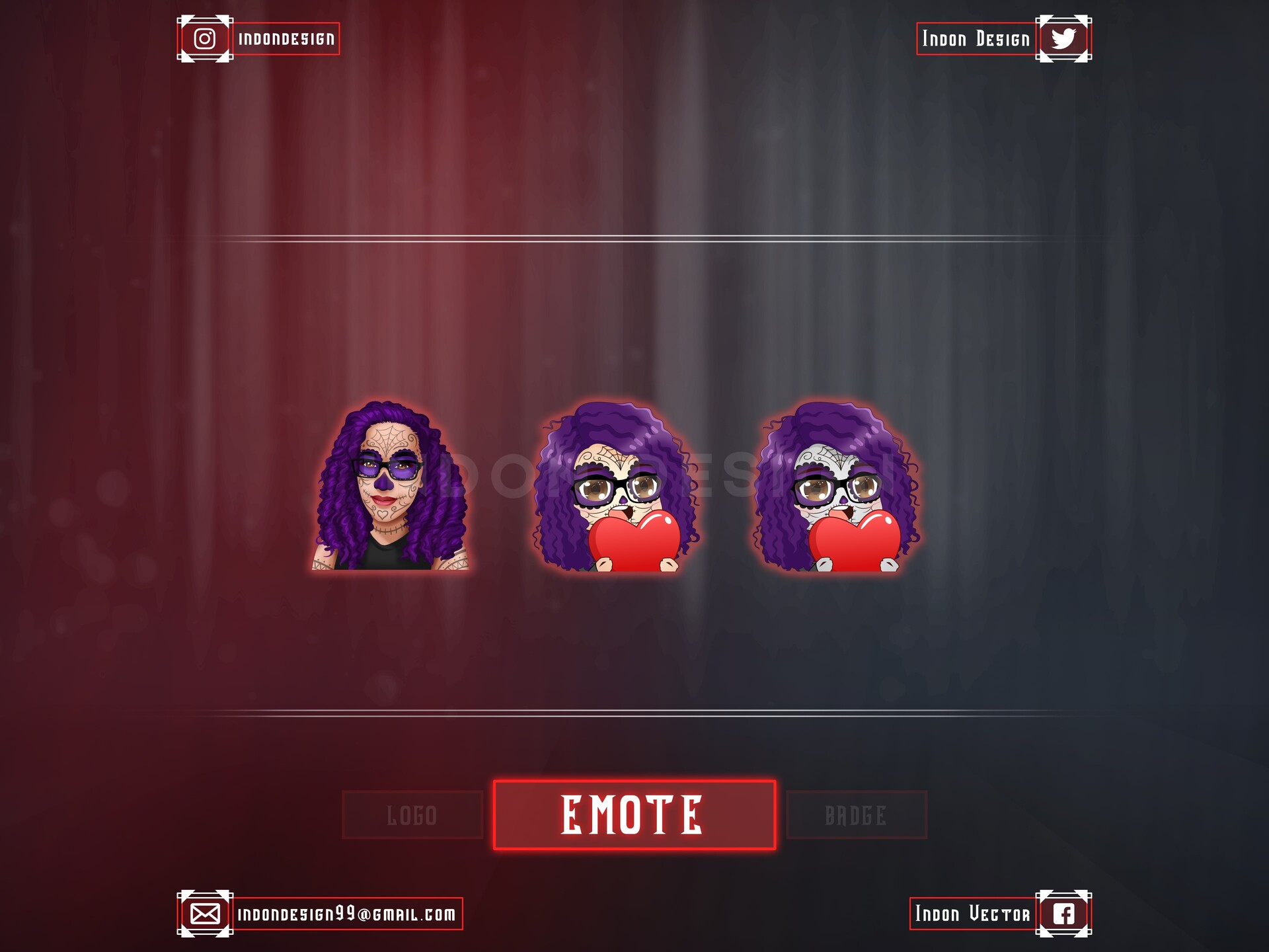 ArtStation - Custom Character Emote Design