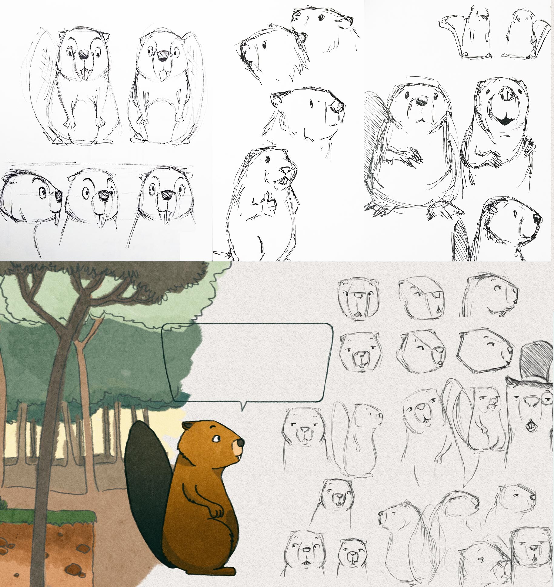 ArtStation - GBAApp | Character Beaver