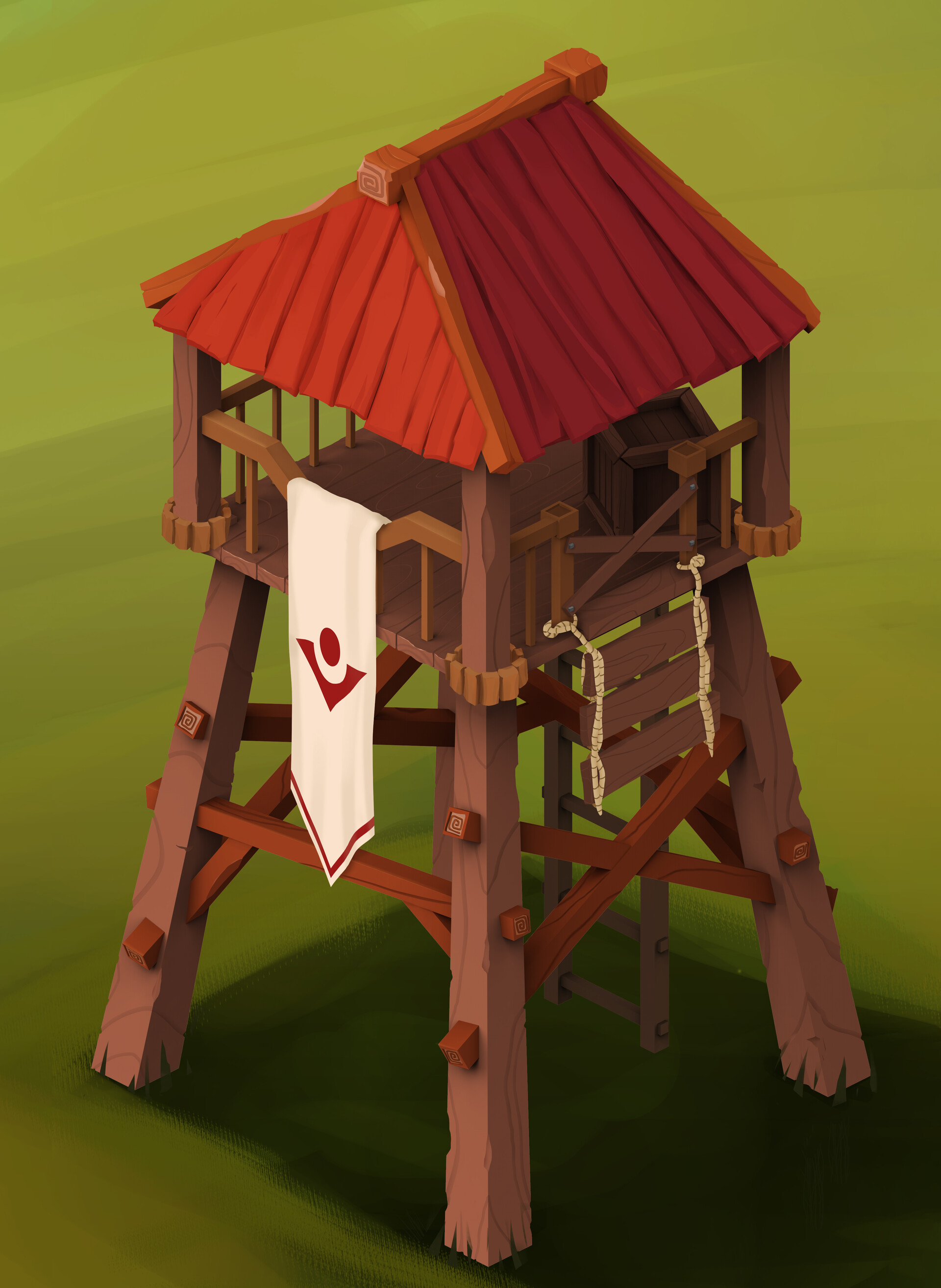 ArtStation - Watchtowers concept