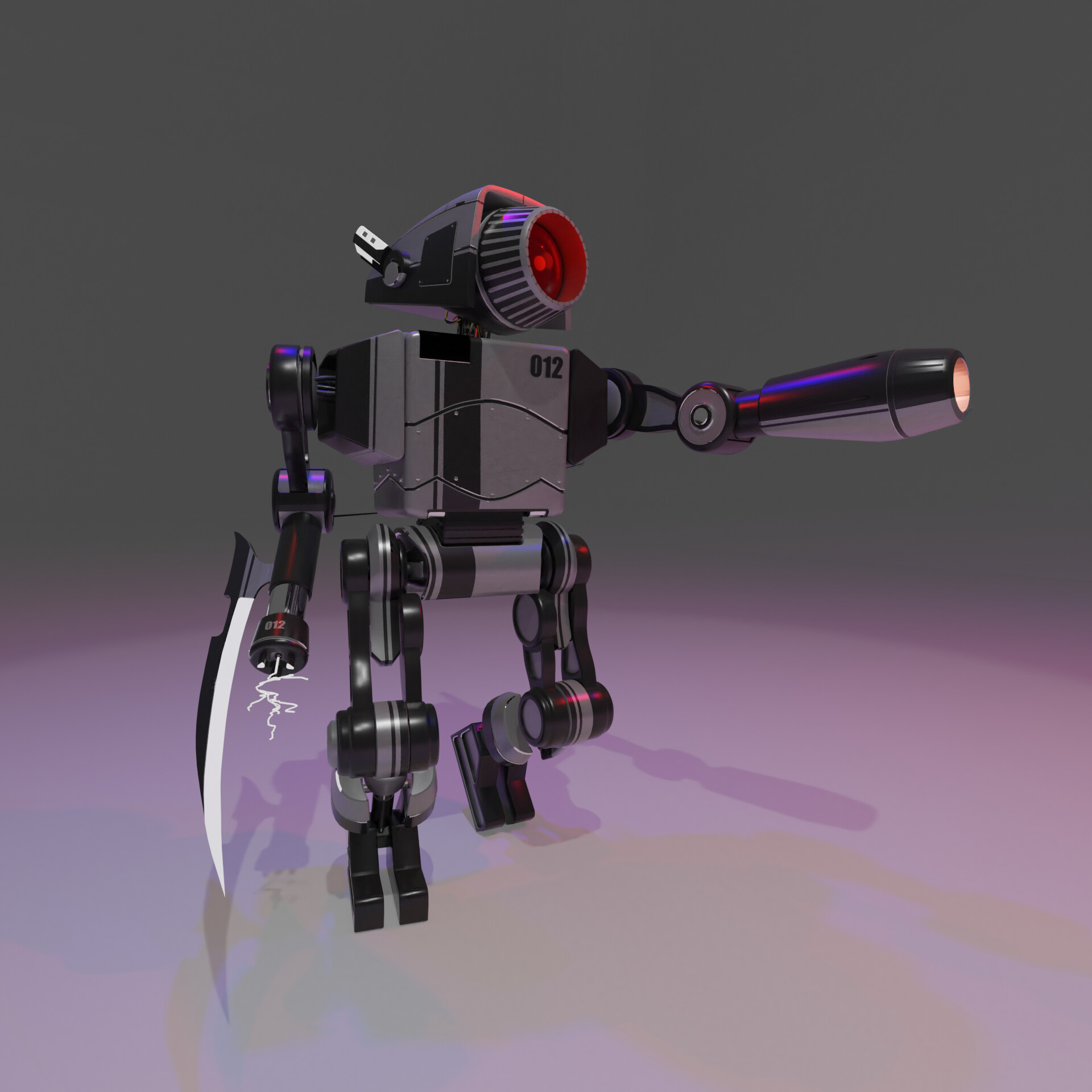 ArtStation - Police AI Robot