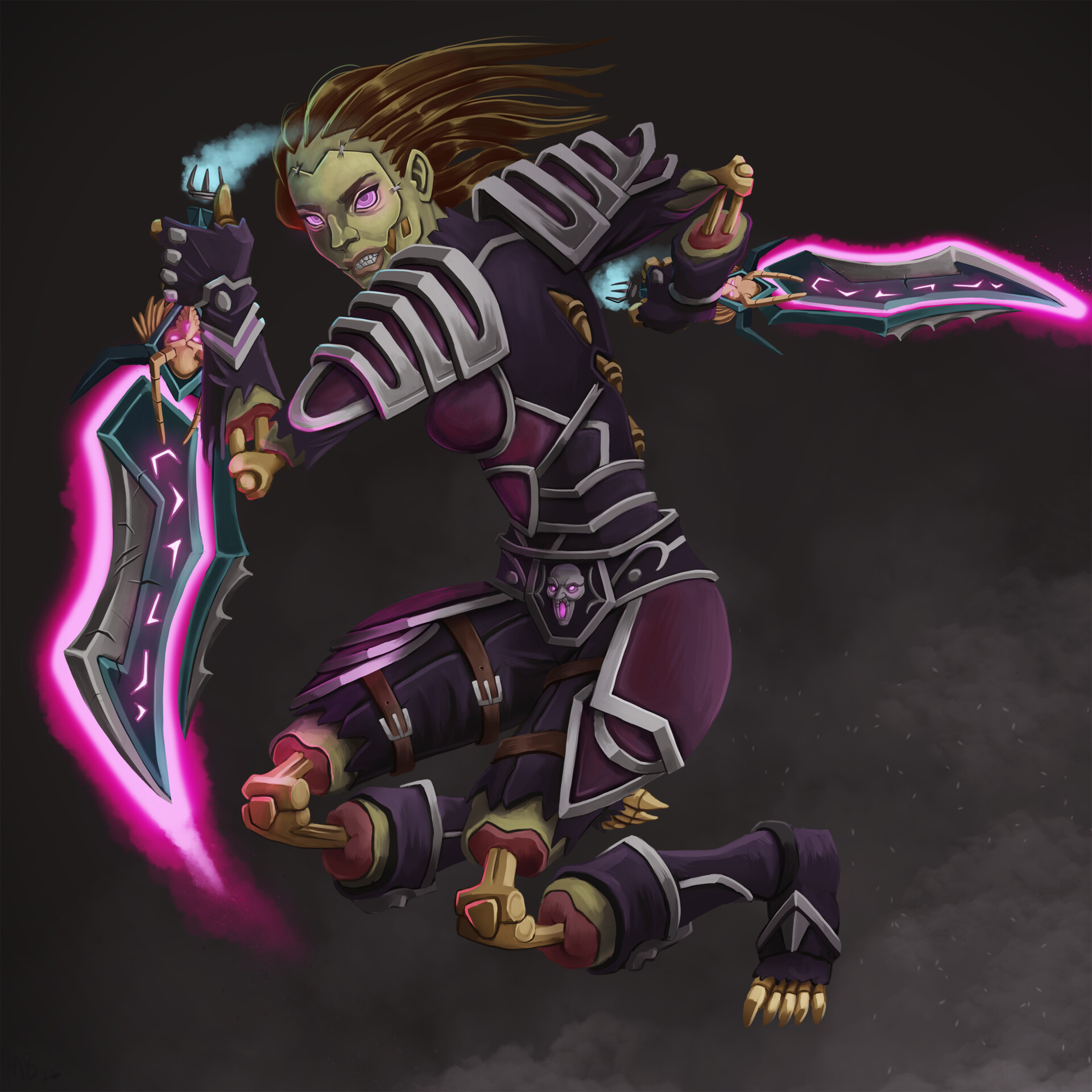 ArtStation - Lilian Voss Fan art - WoW