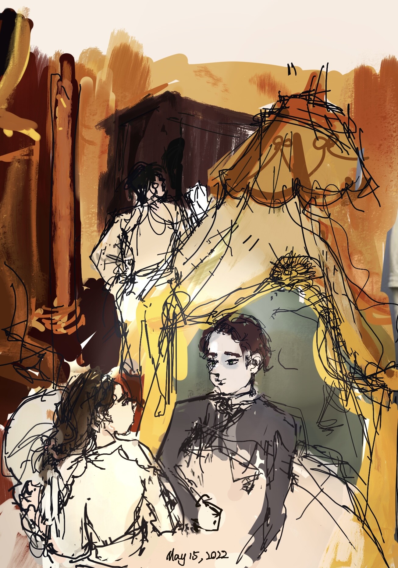 ArtStation - book cover for fun