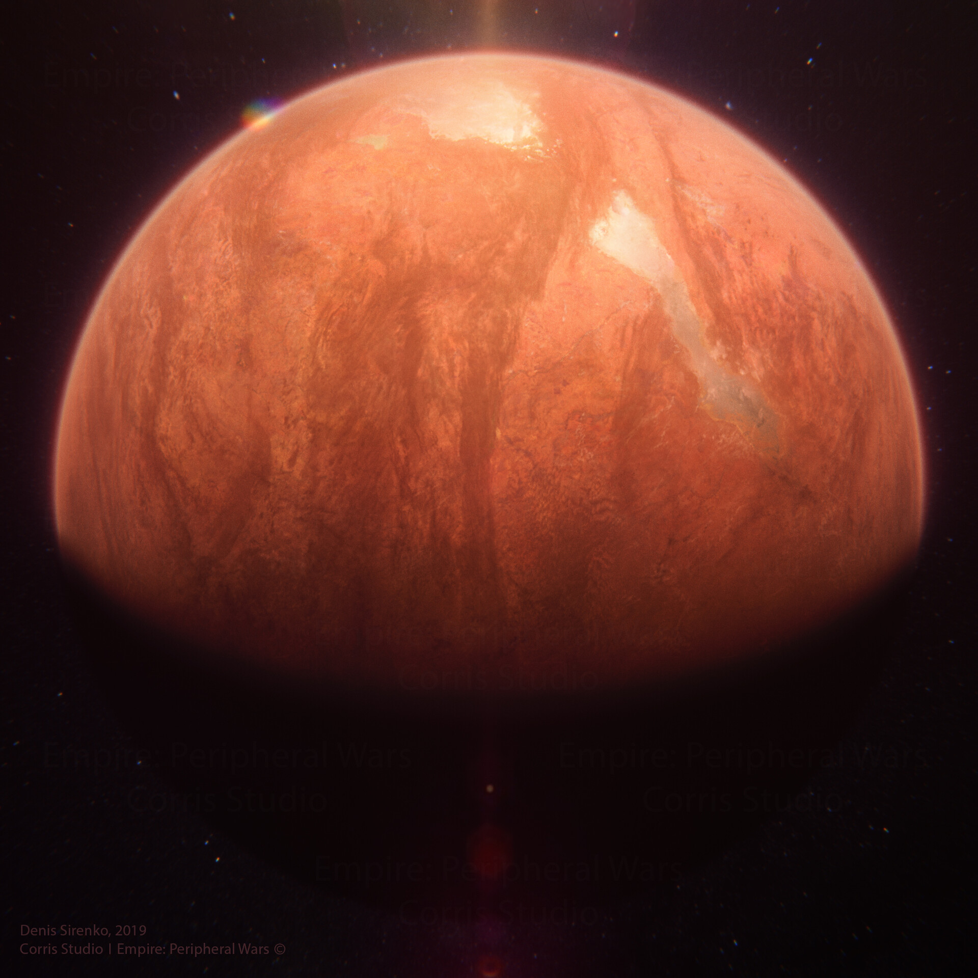 ArtStation - Desert planet