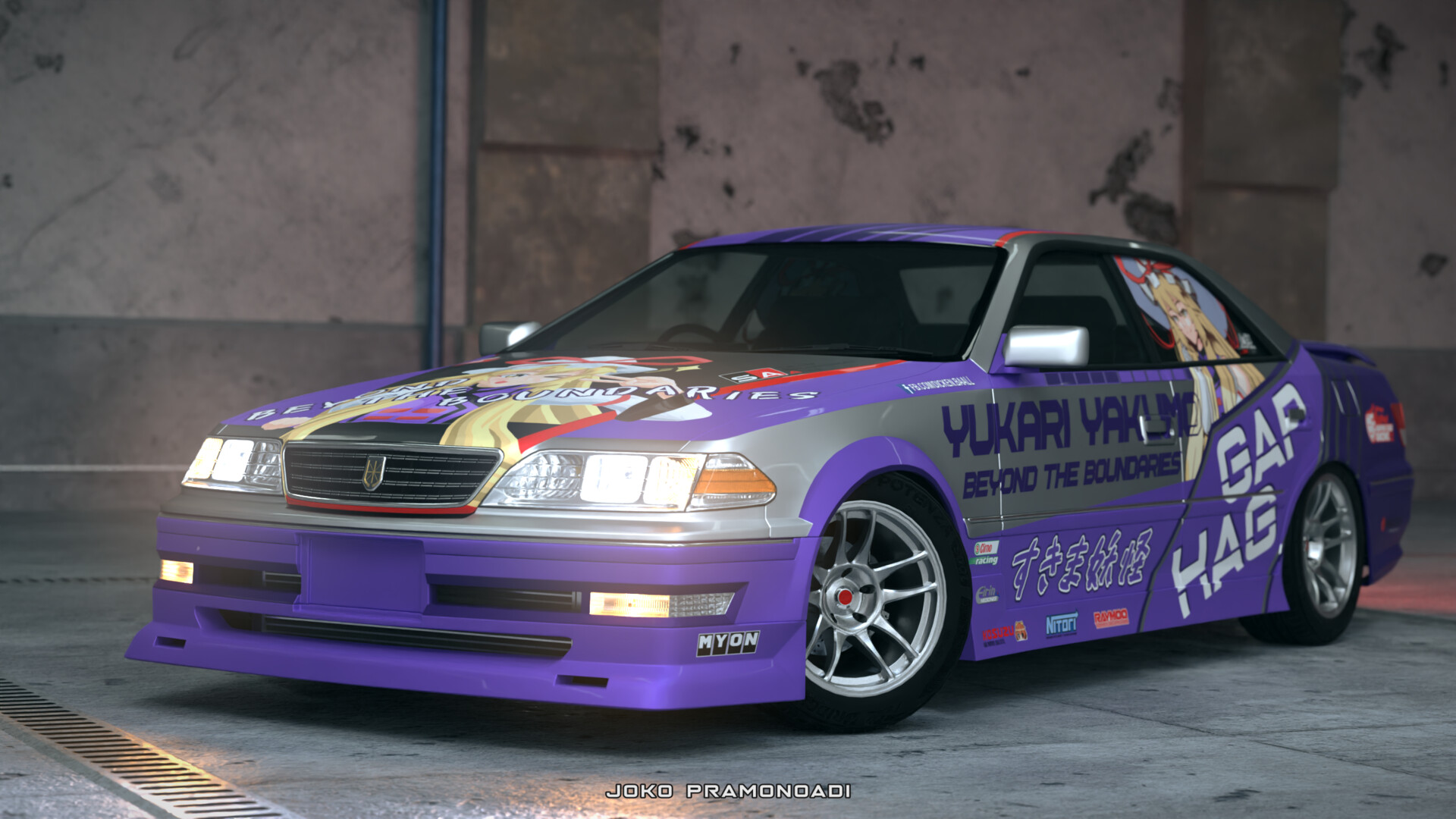 Joko_P - Itasha Toyota Mark II JZX100