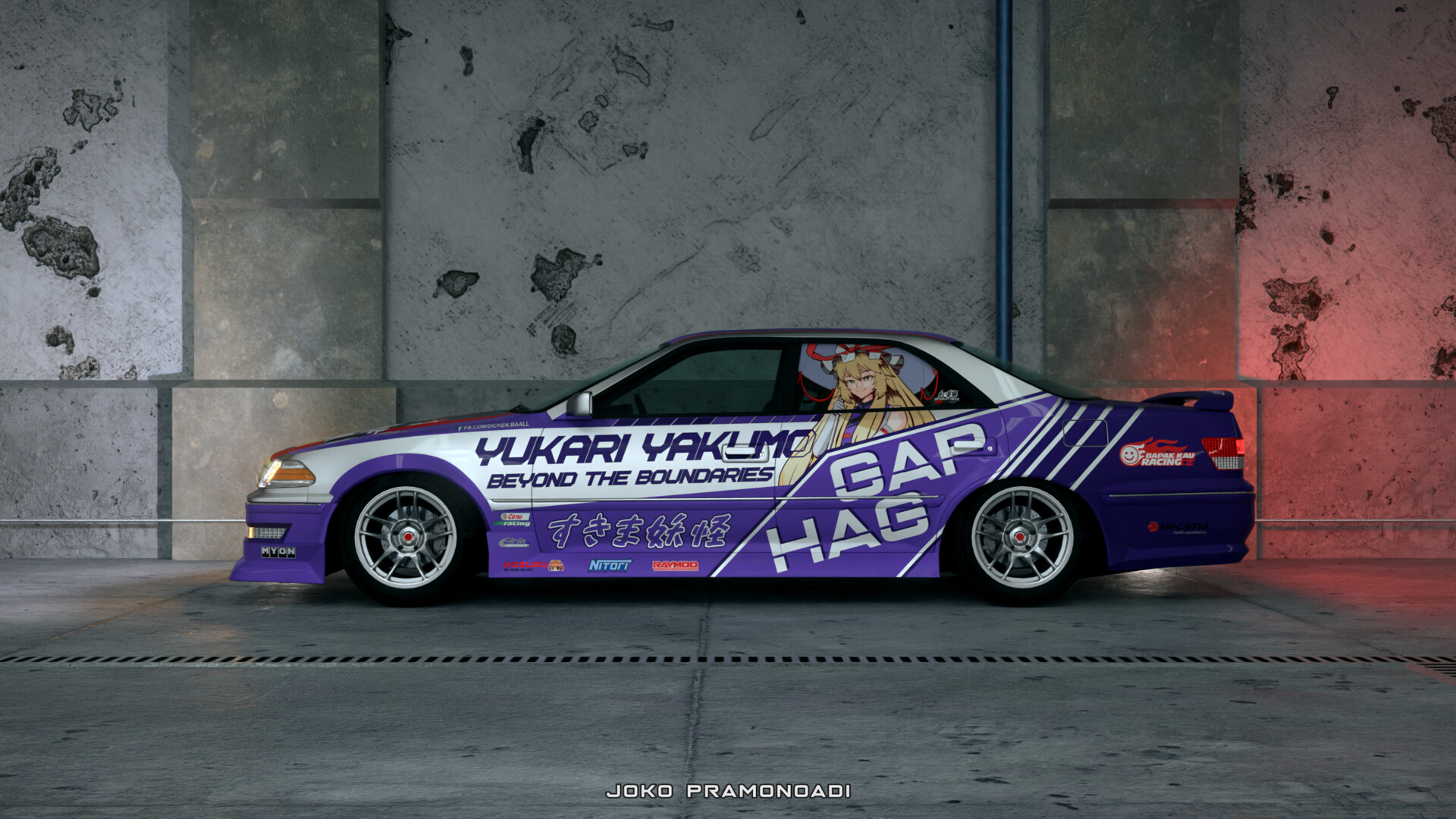 Joko_P - Itasha Toyota Mark II JZX100