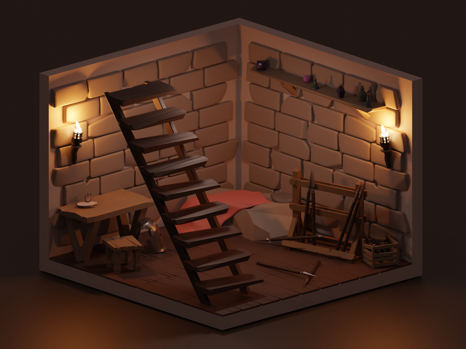 ArtStation - kind of basement