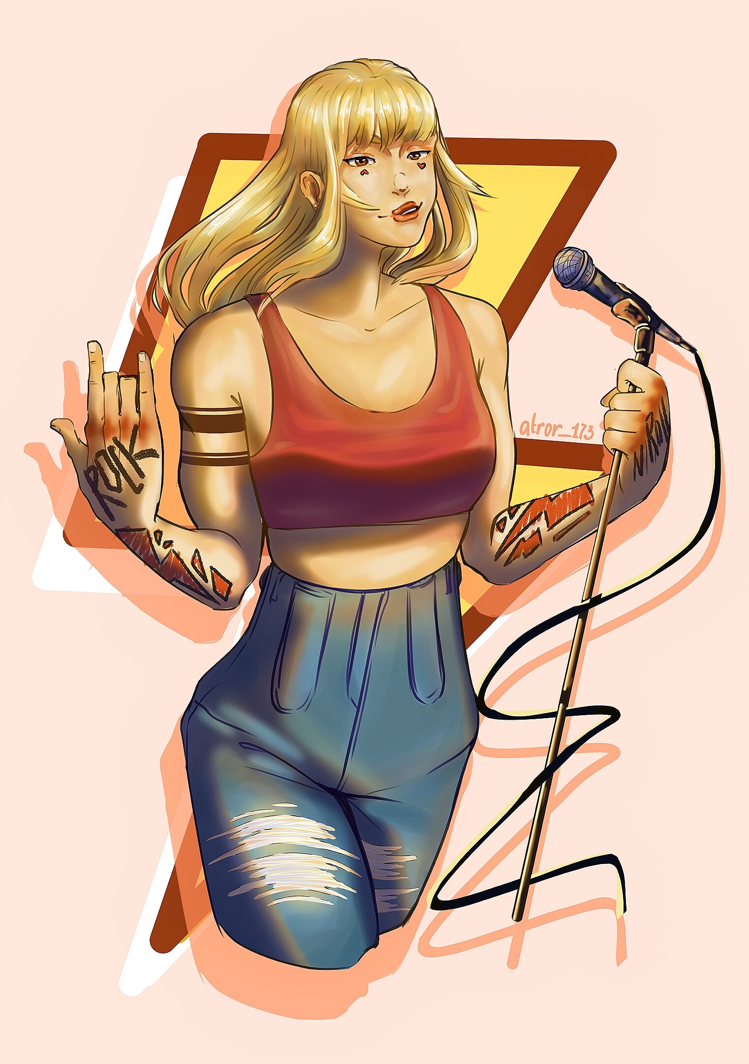 ArtStation - rock n roll